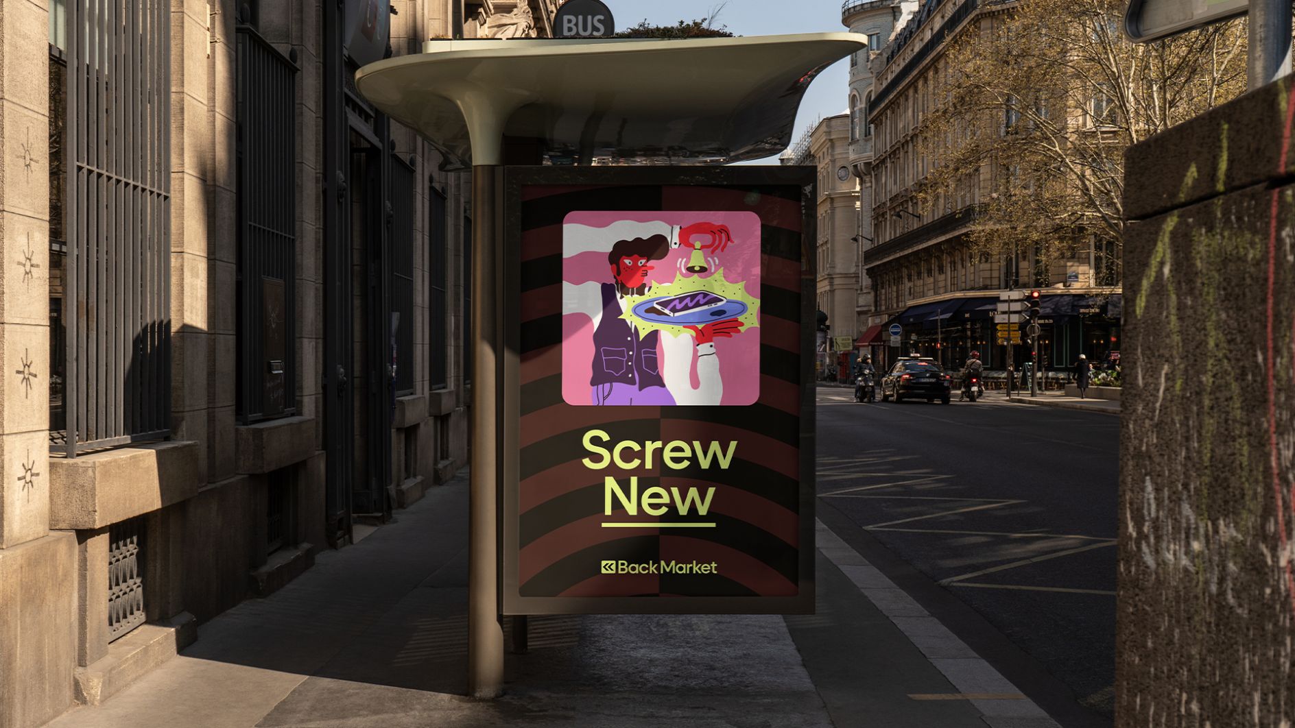 Visual identity for refurb site Back Market channels its passion for ...