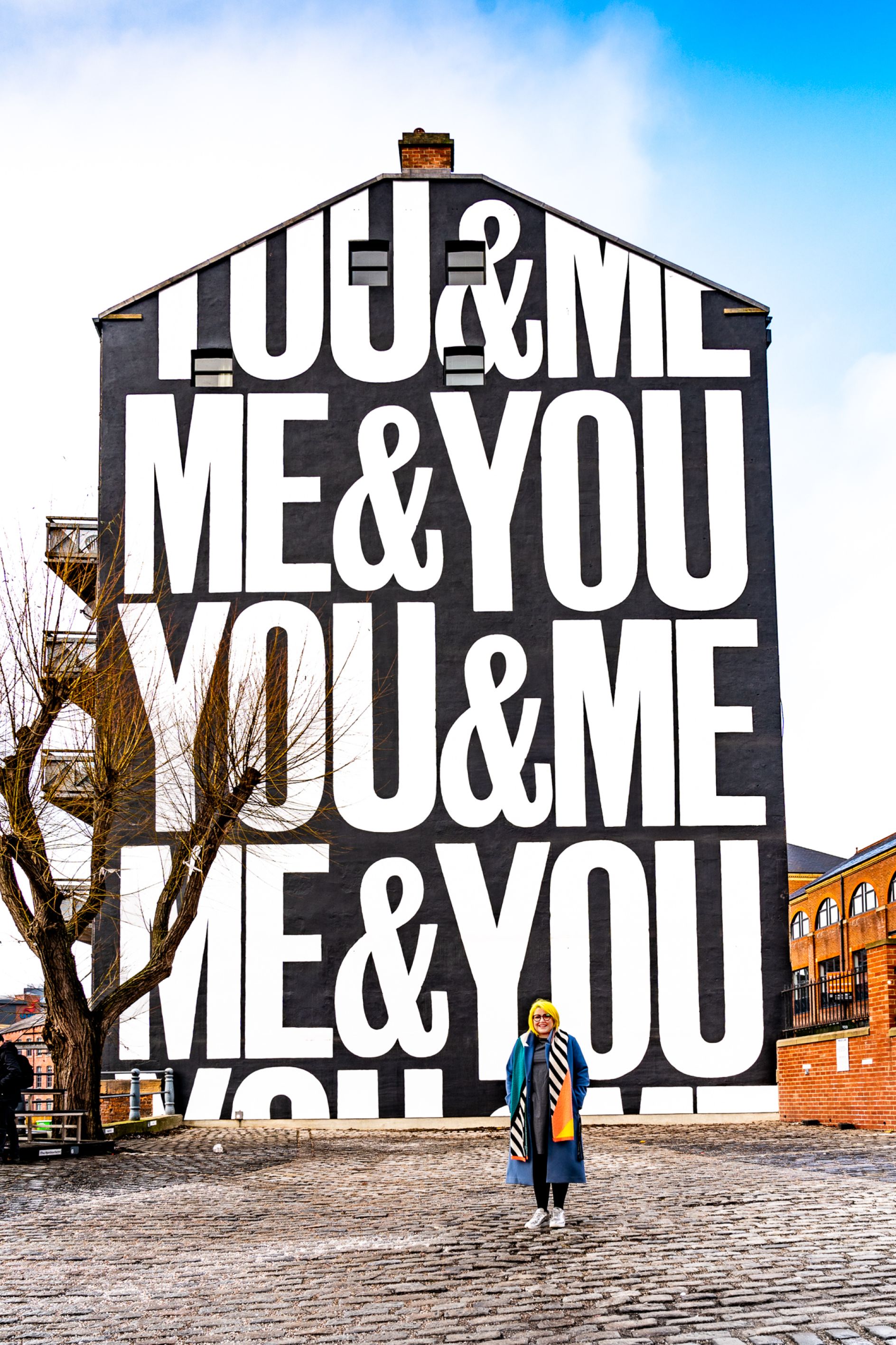 Anthony Burrill's largest mural to date offers Leeds a positive start ...