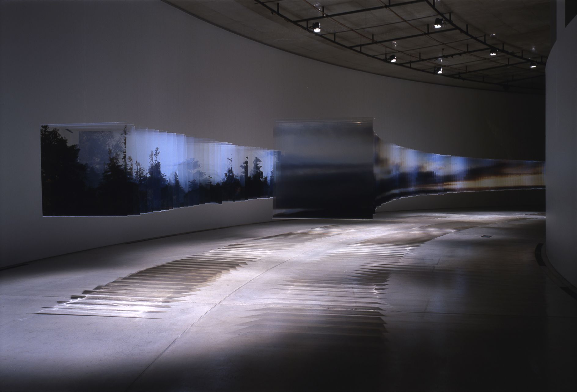 Layered Drawings: Artist creates intriguing layered landscapes using ...