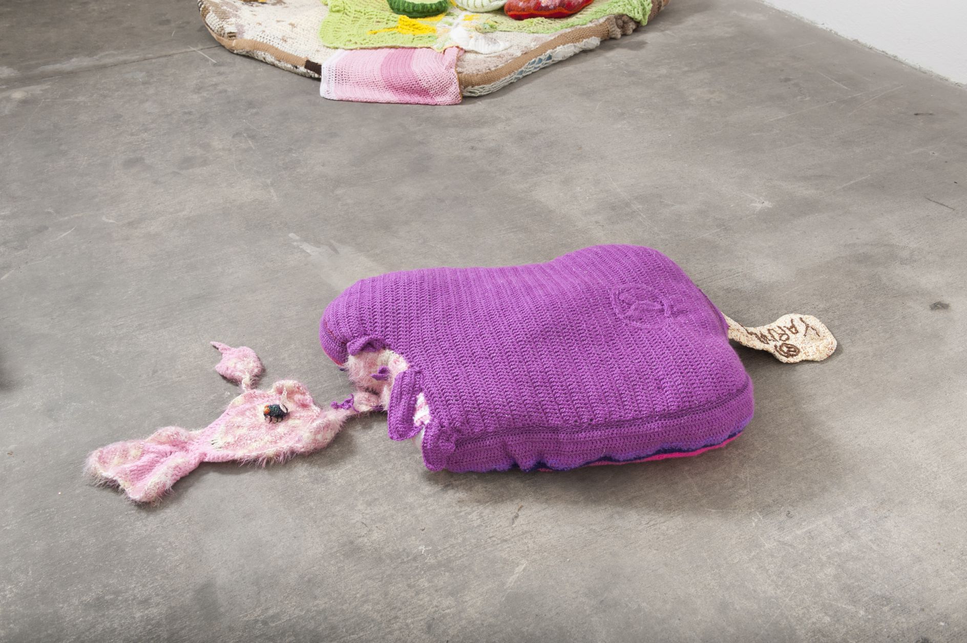 Sabina Speich crafts large-scale pizza, bacon and chips through her ...