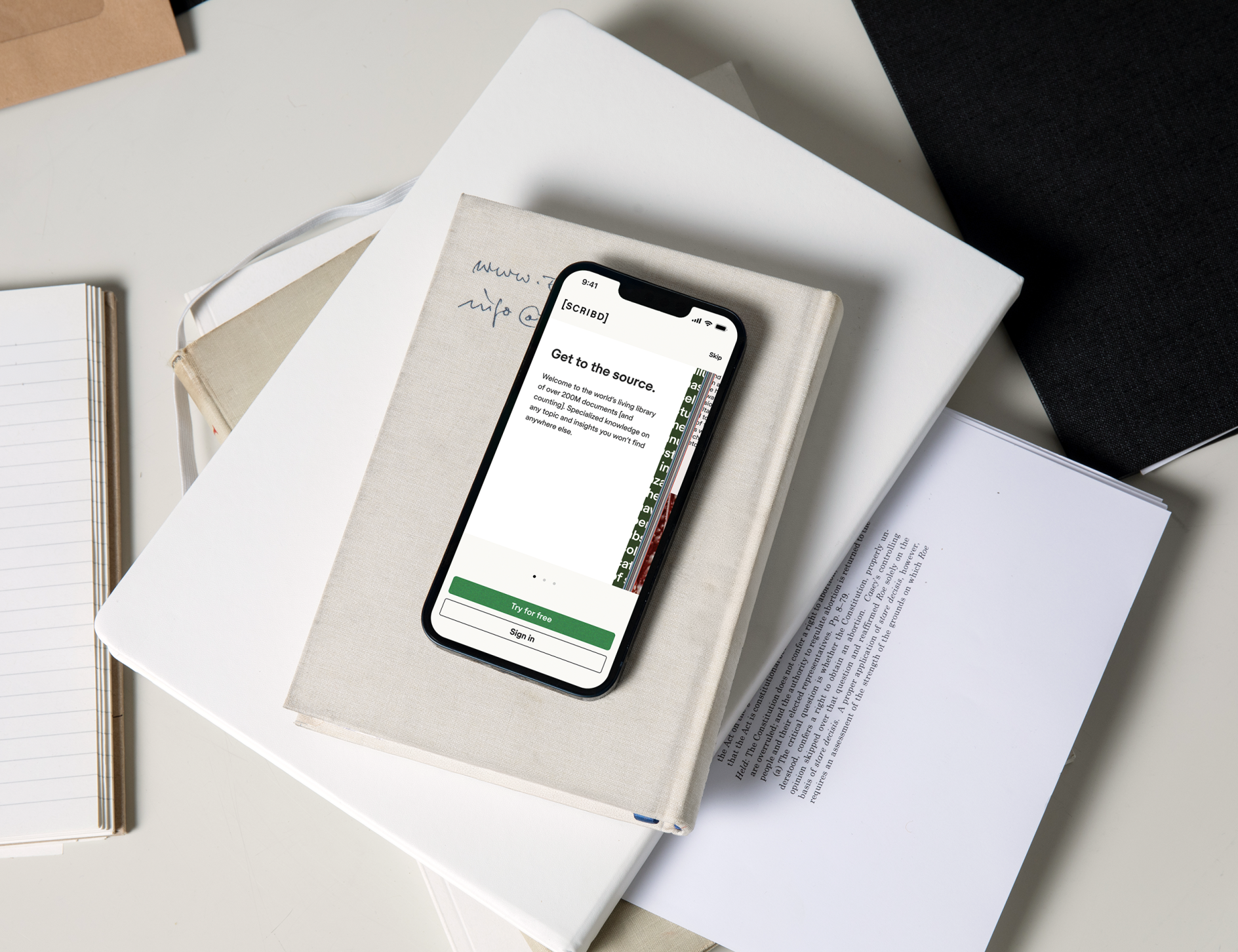 Mother Design's global rebrand of Scribd positions it as the antidote ...