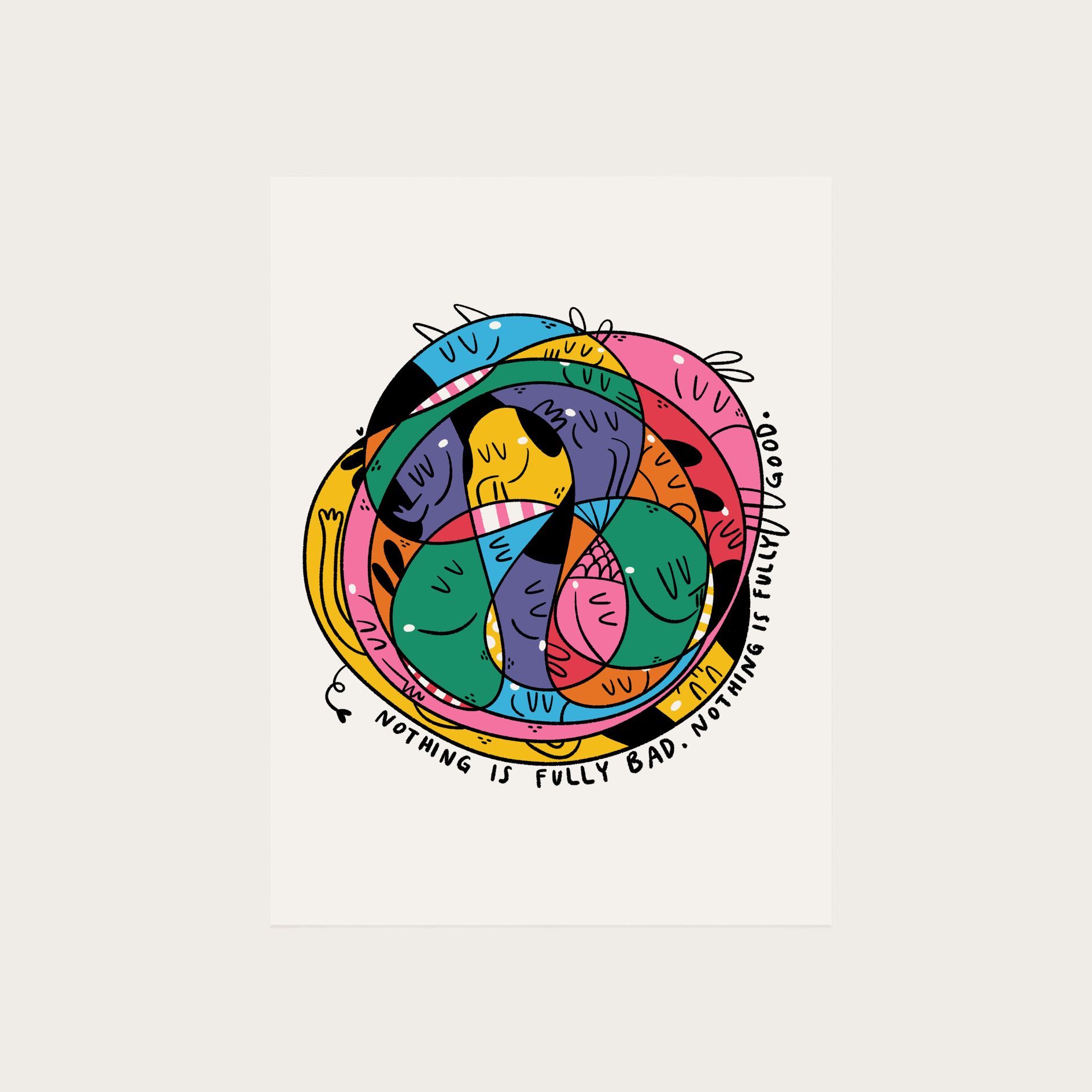 Ari Puguh's cheerful and positive illustrations are just what we need ...