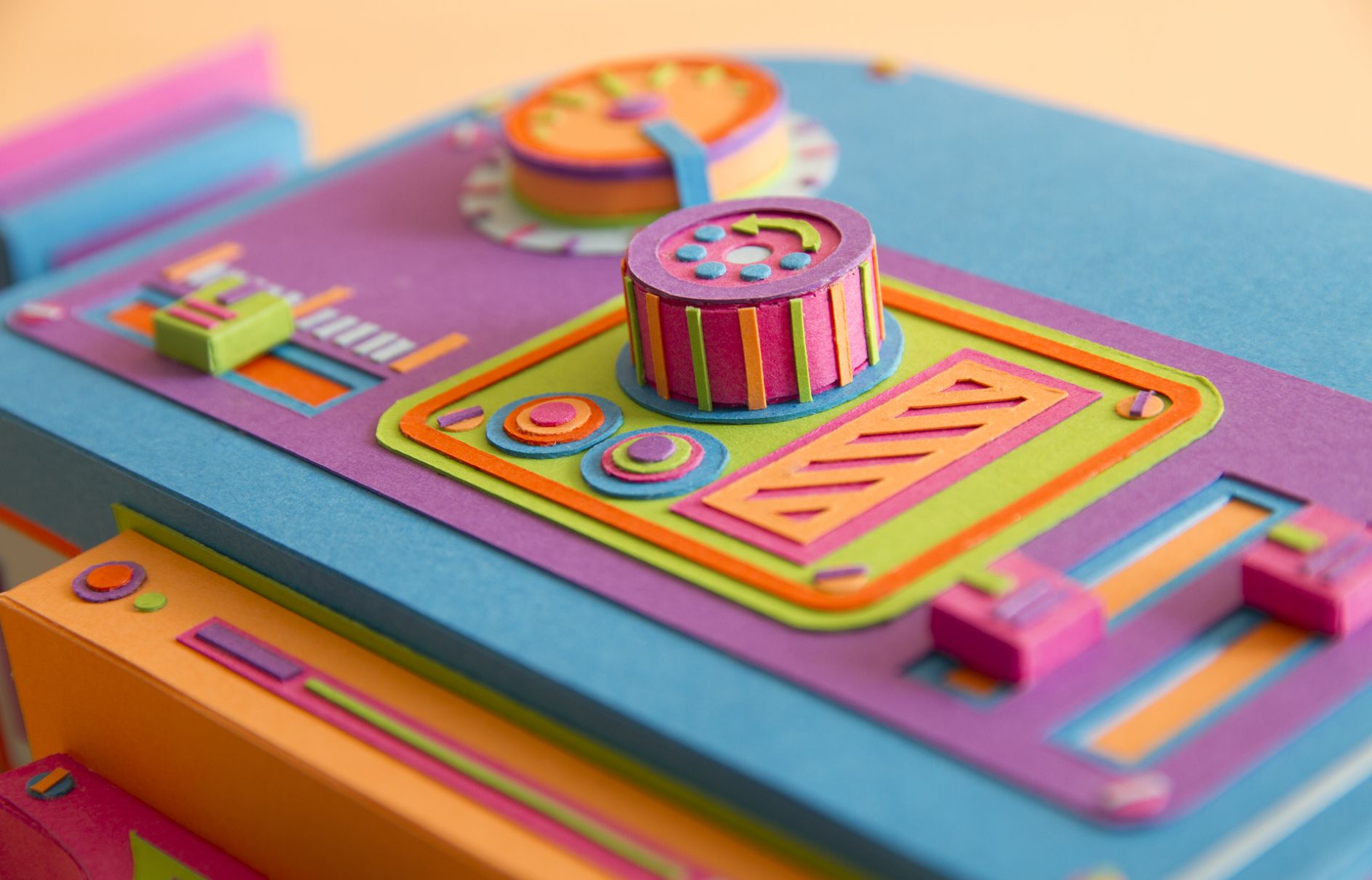 Handcrafted paper installations that burst with colour and insanely ...