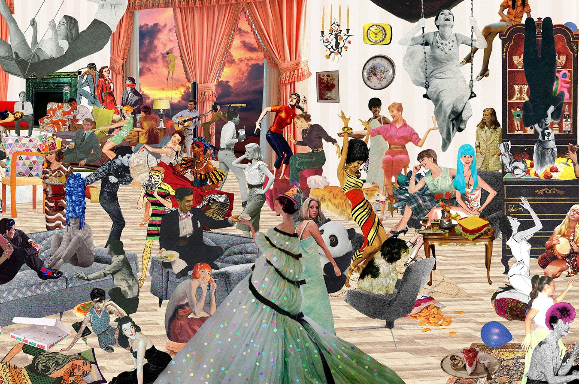 The gigantic party that contains a thousand layers of drunken ...