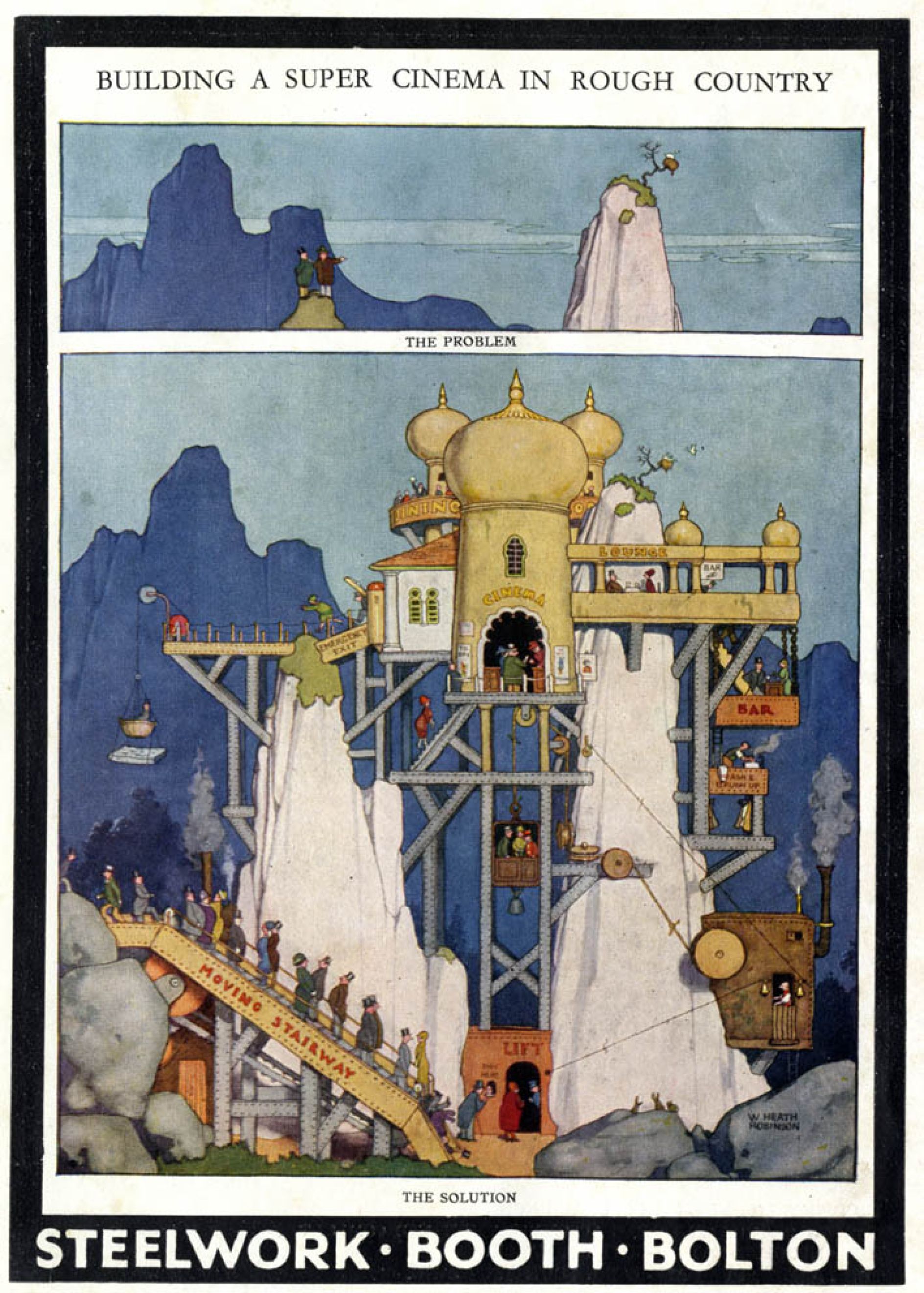 Exploring Heath Robinson as a 'consummate ad man' | Creative Boom