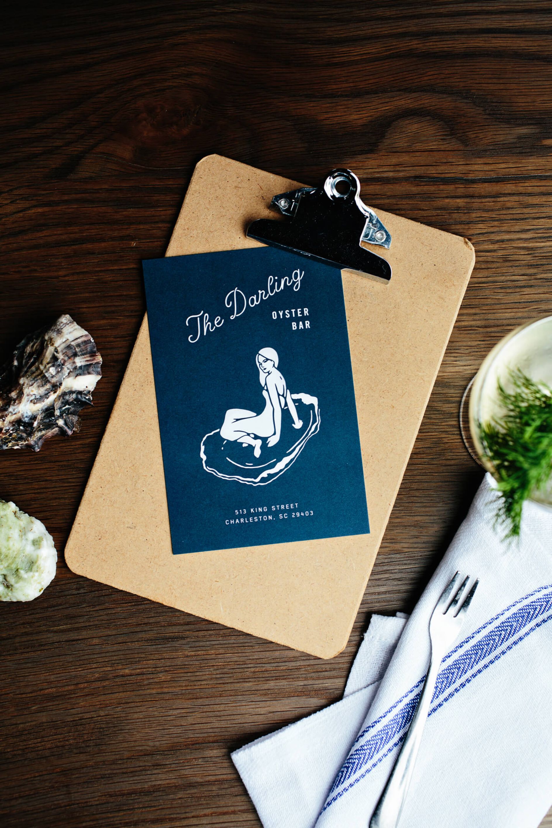 One & Other serves a new brand identity for The Darling restaurant ...