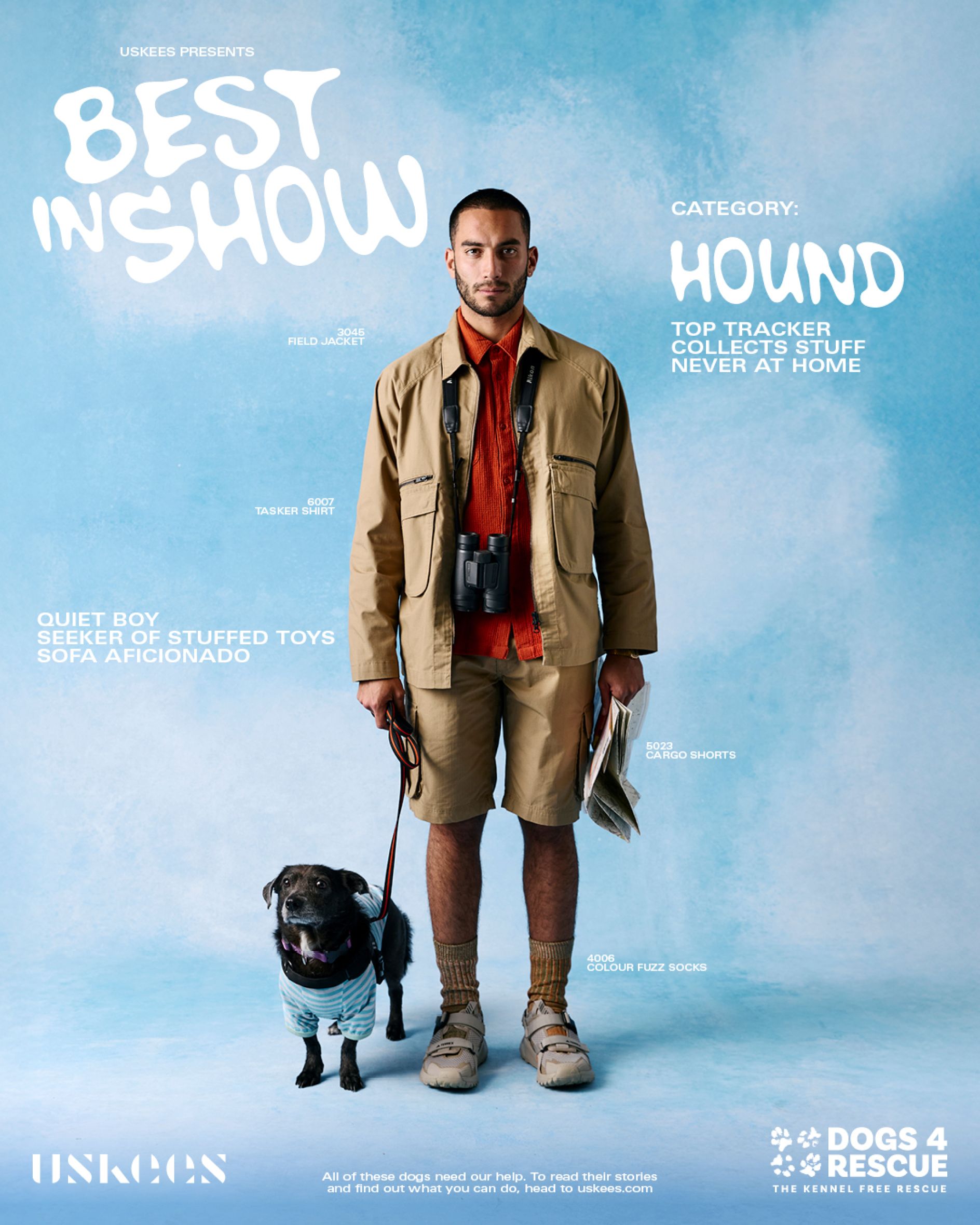Uskees celebrates rescue dogs with playful 'Best in Show' campaign for ...