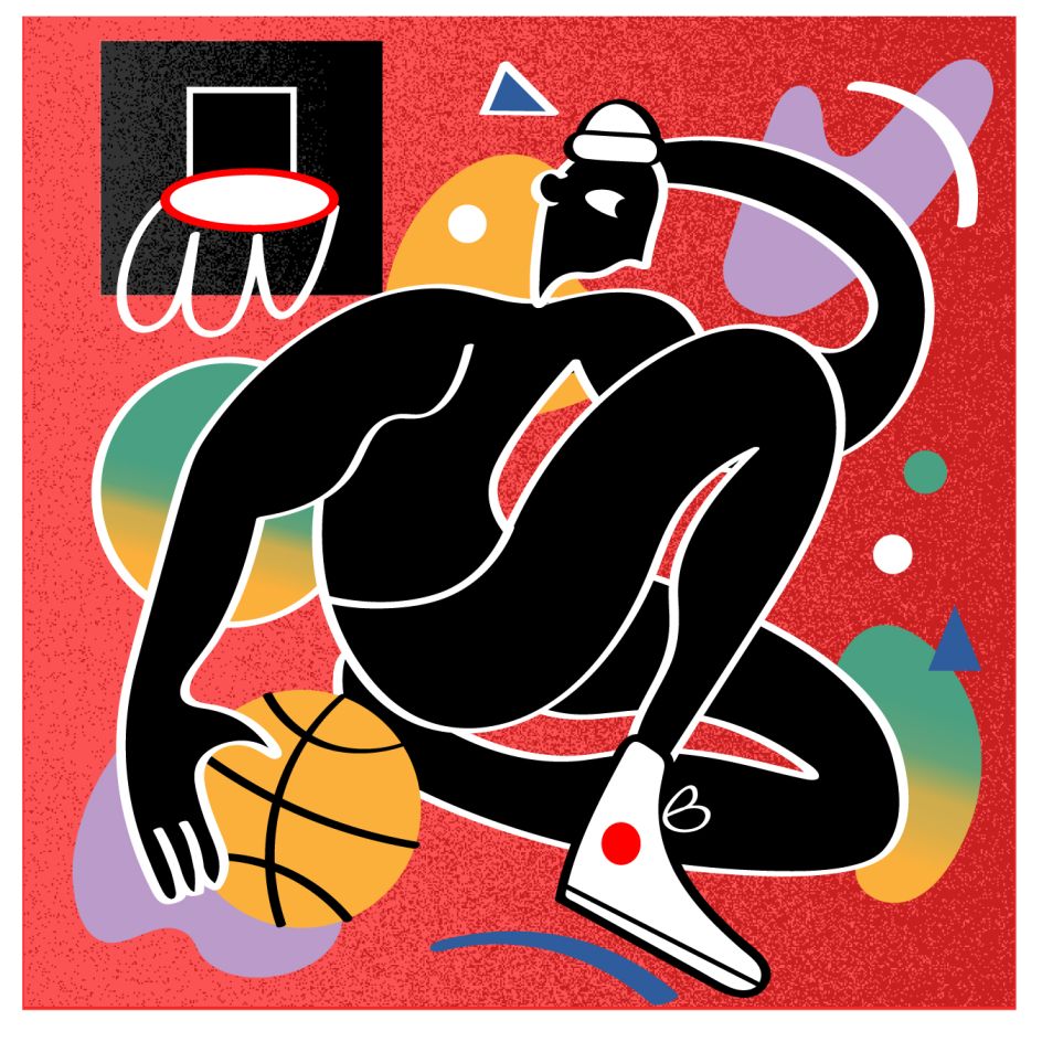 Hoop Dreams: Vivid illustration series celebrates designers' love of ...