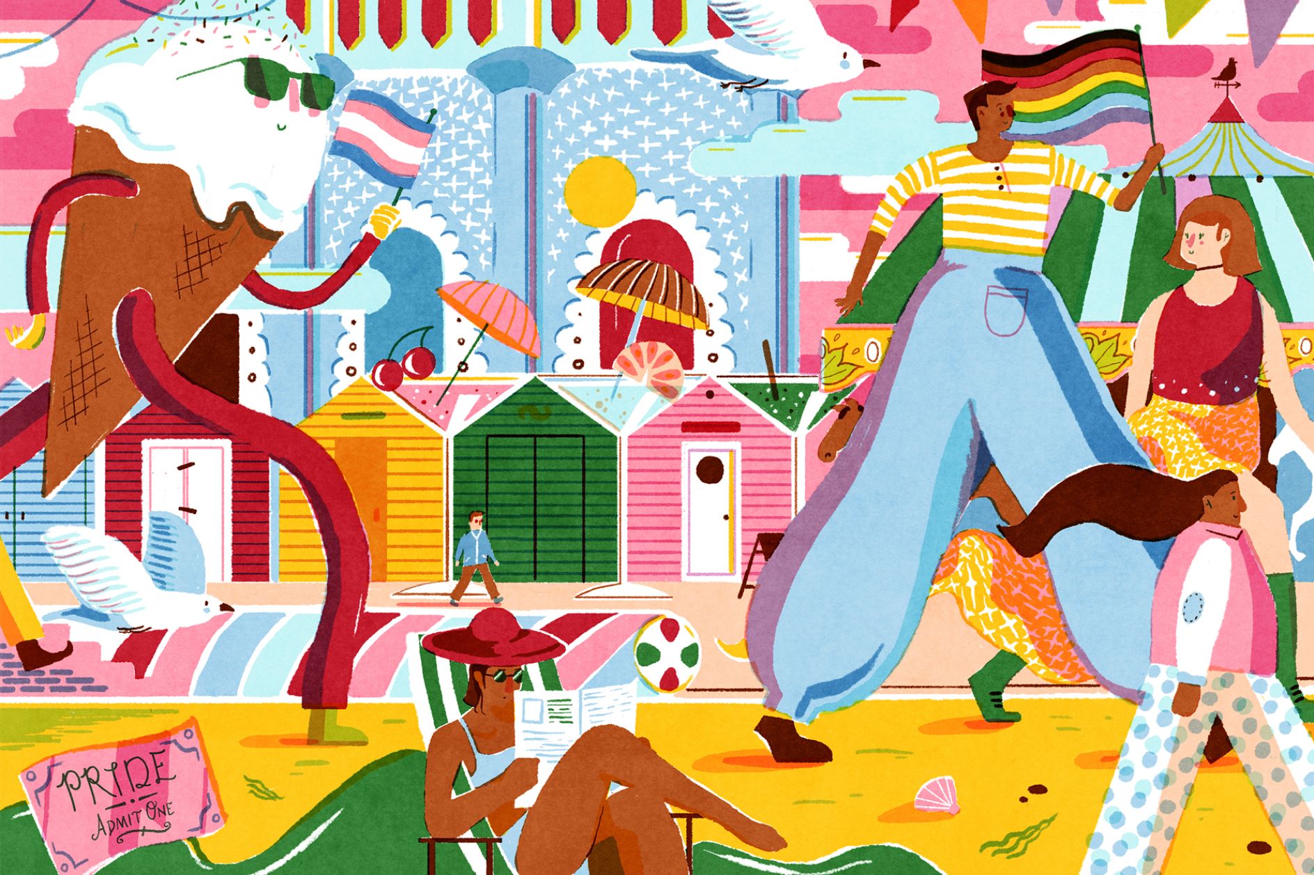 Harry Woodgate's richly textured illustrations that burst with energy ...