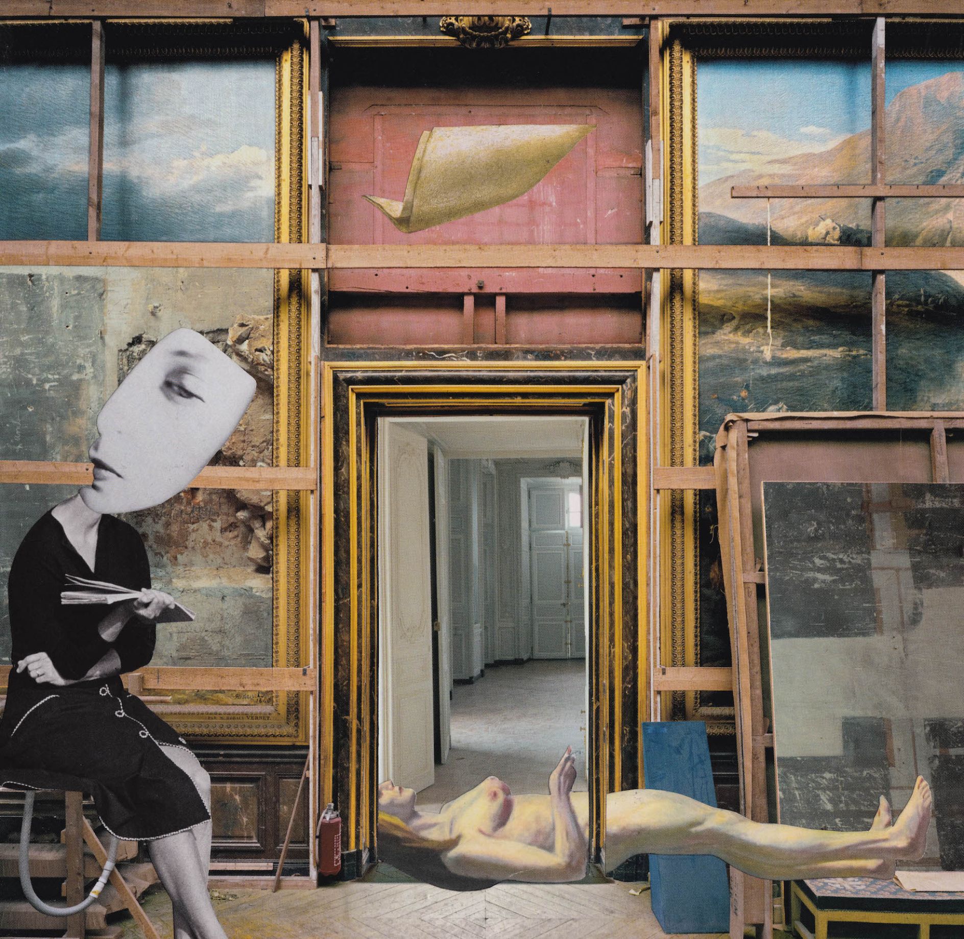 Of Paper and Scissors: Surreal handmade collages combine found images ...