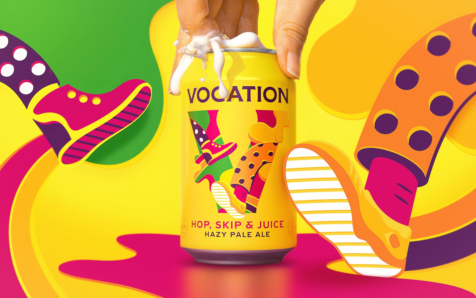 Robot Food's brand evolution for Vocation Brewery pays homage to the craft beer movement ...