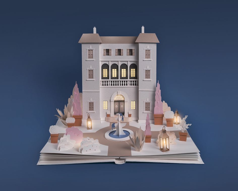 Samantha Pierpoint's enchanting paper hotel for the Wall Street Journal ...