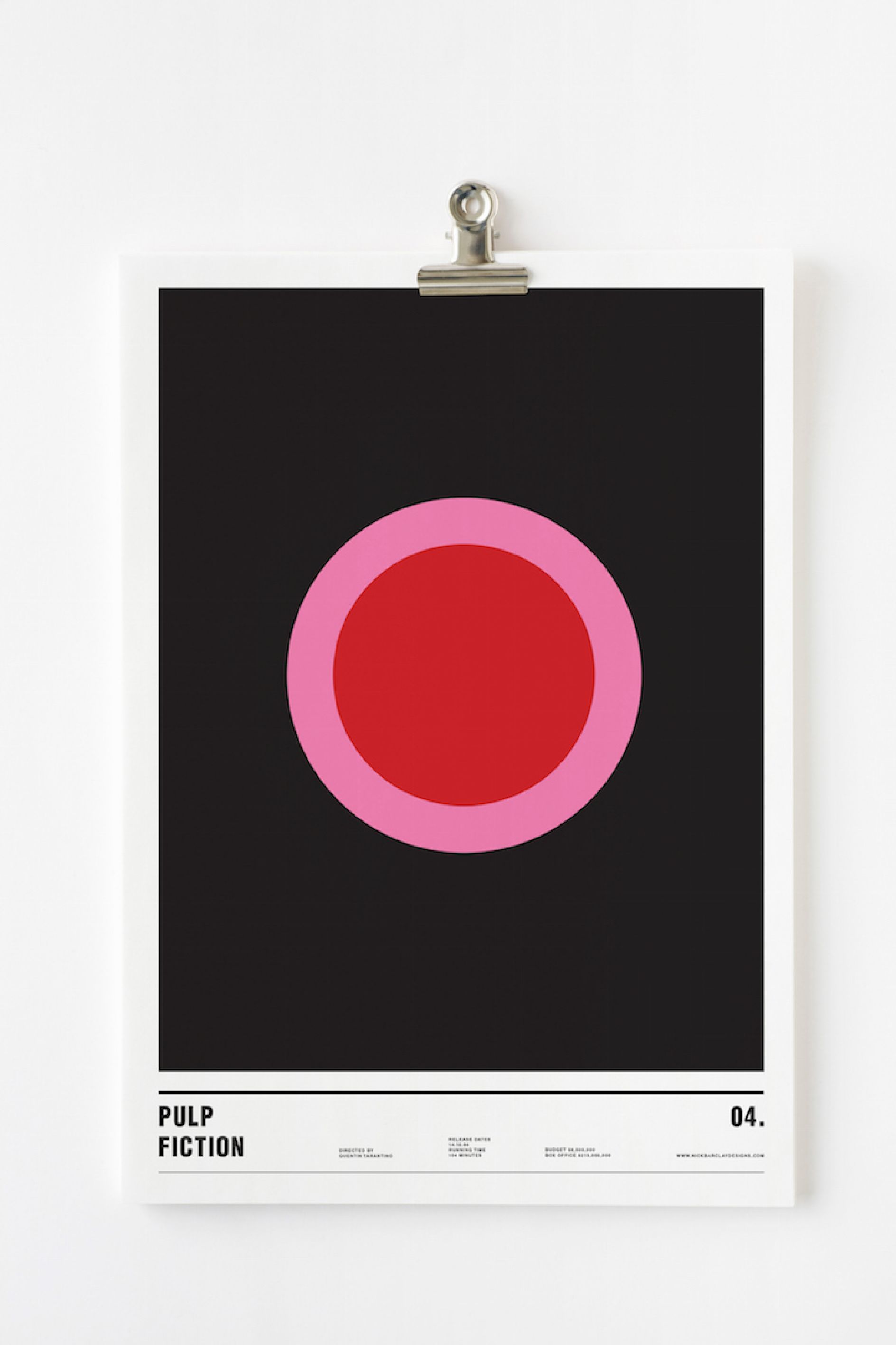 Designer creates minimalist posters of famous movies using only circles ...