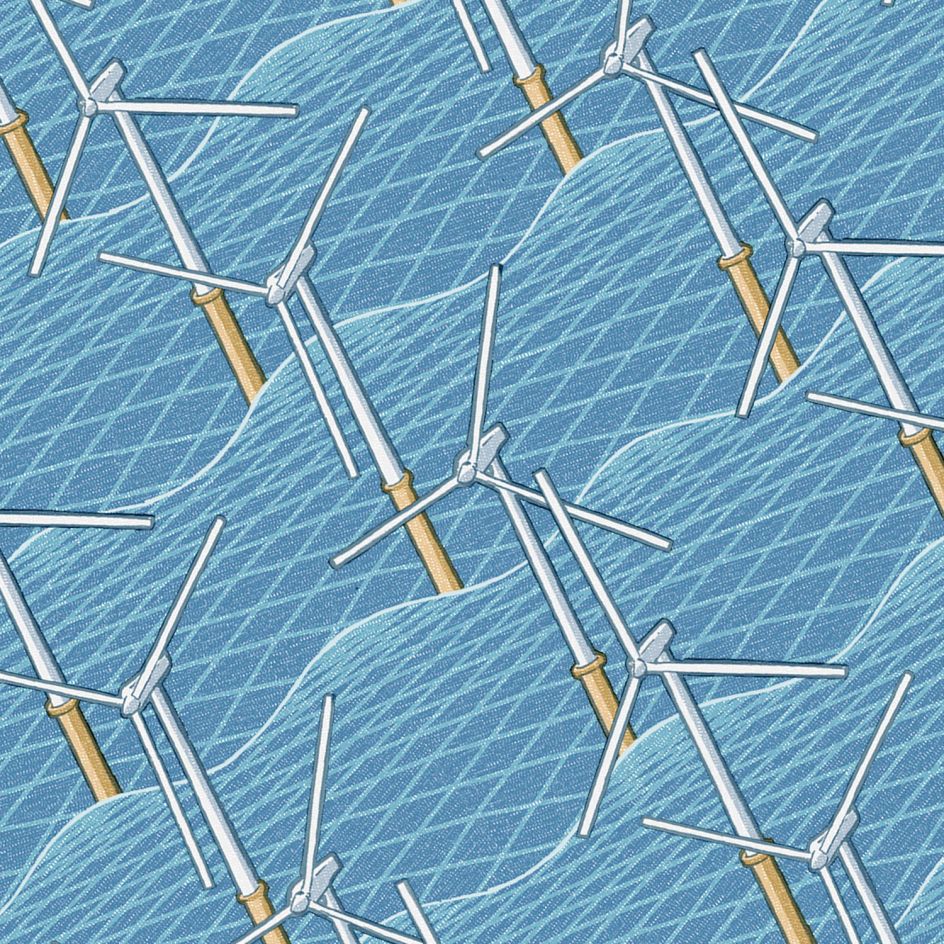 Digital illustrations of city infrastructure tiled and transformed into ...