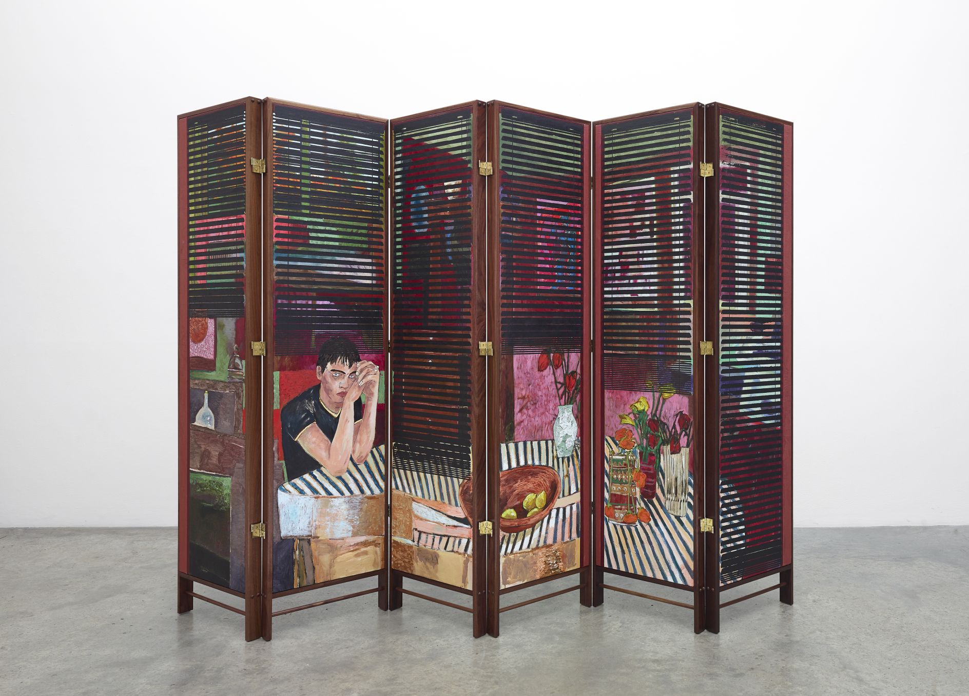 Paintings by Hernan Bas that explore Venice's history of life, death ...