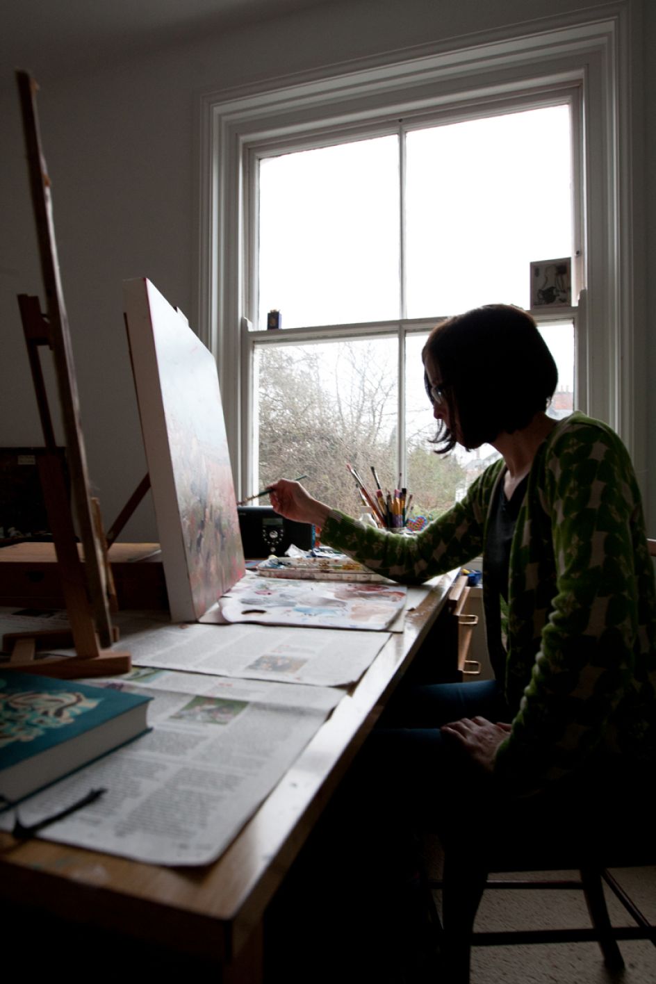 An inspiring artist studio for Jane French in Leicester | Creative Boom