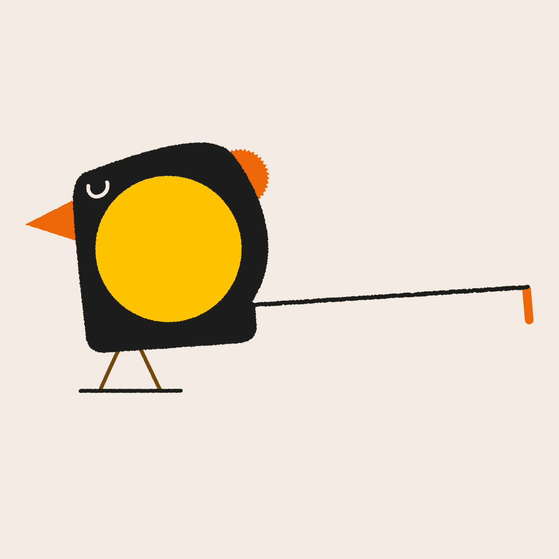 A line can be anything in the hands of illustrator Andy Goodman ...