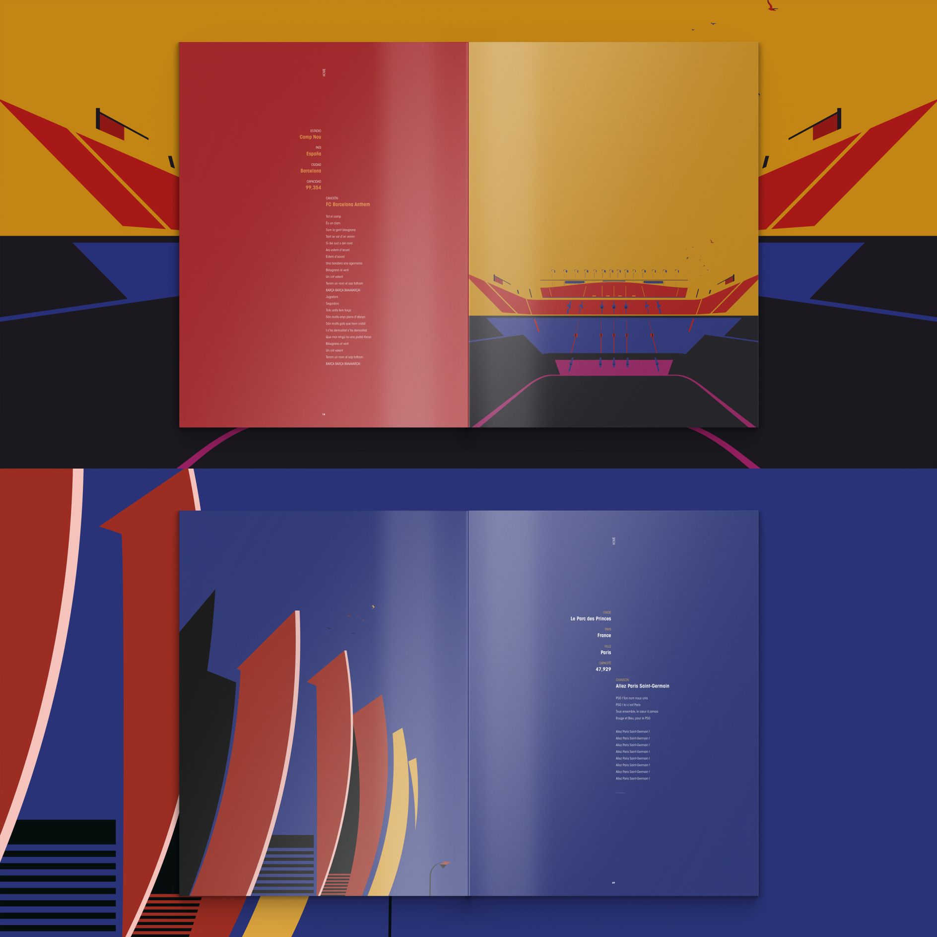 Where the heart is: illustrated book HOME celebrates football stadia ...