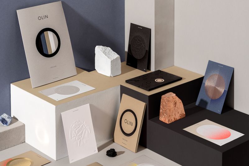 Designing for designers: new Olin Origins paper branding merges graphic ...