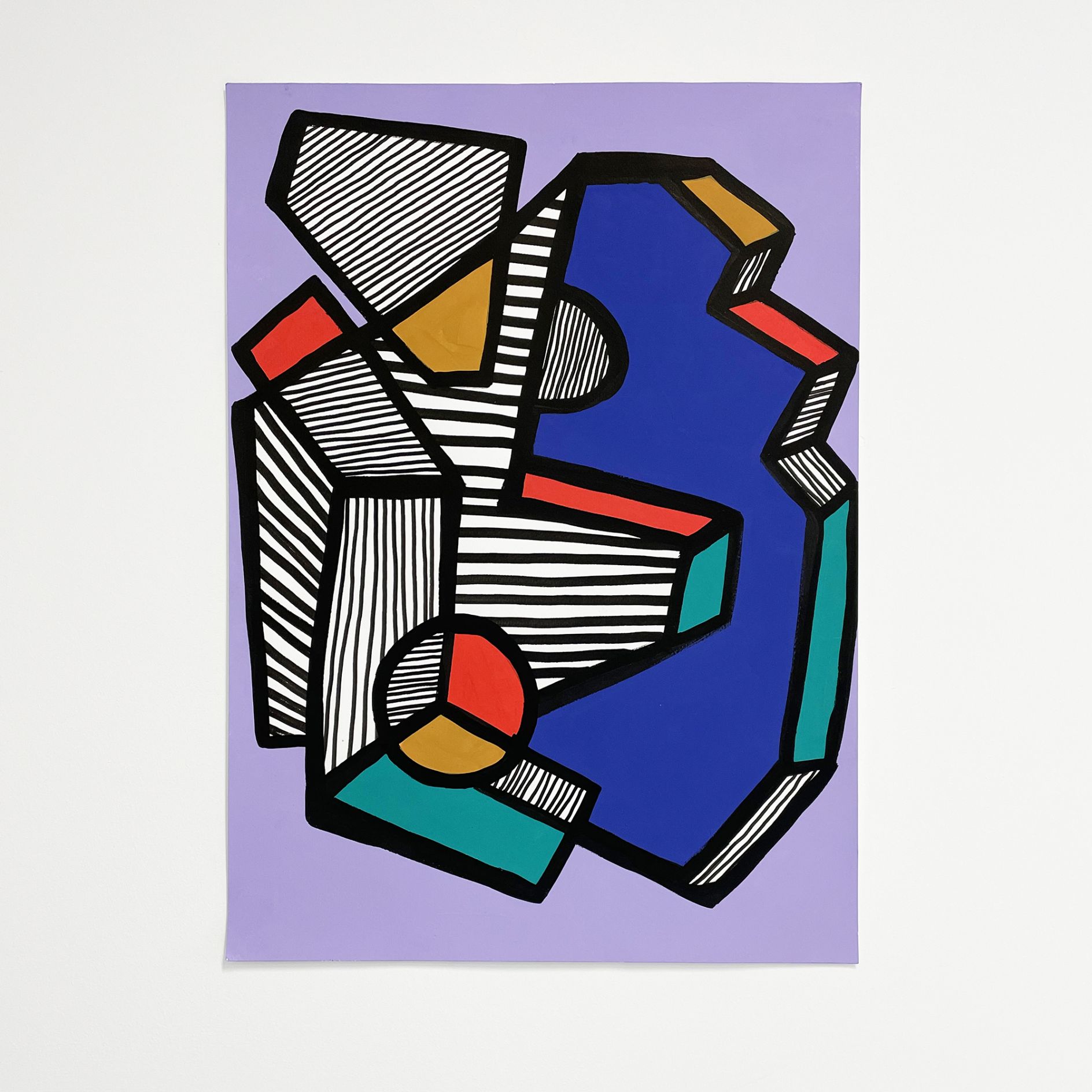 Camille Walala creates exclusive paintings to tackle creative poverty ...