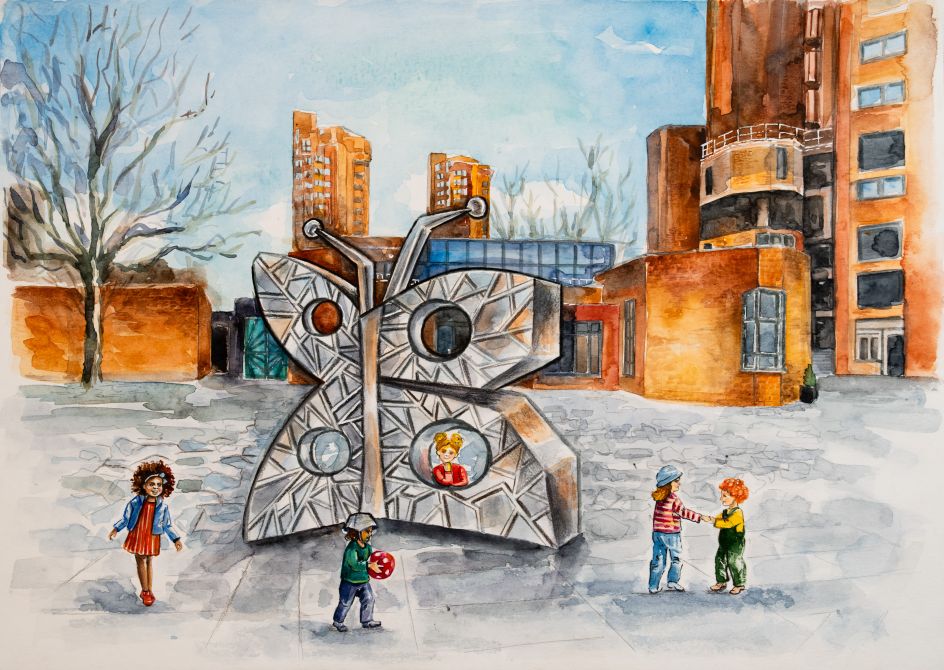 Saving Butterflies: art project cleverly combines issues of asylum and ...