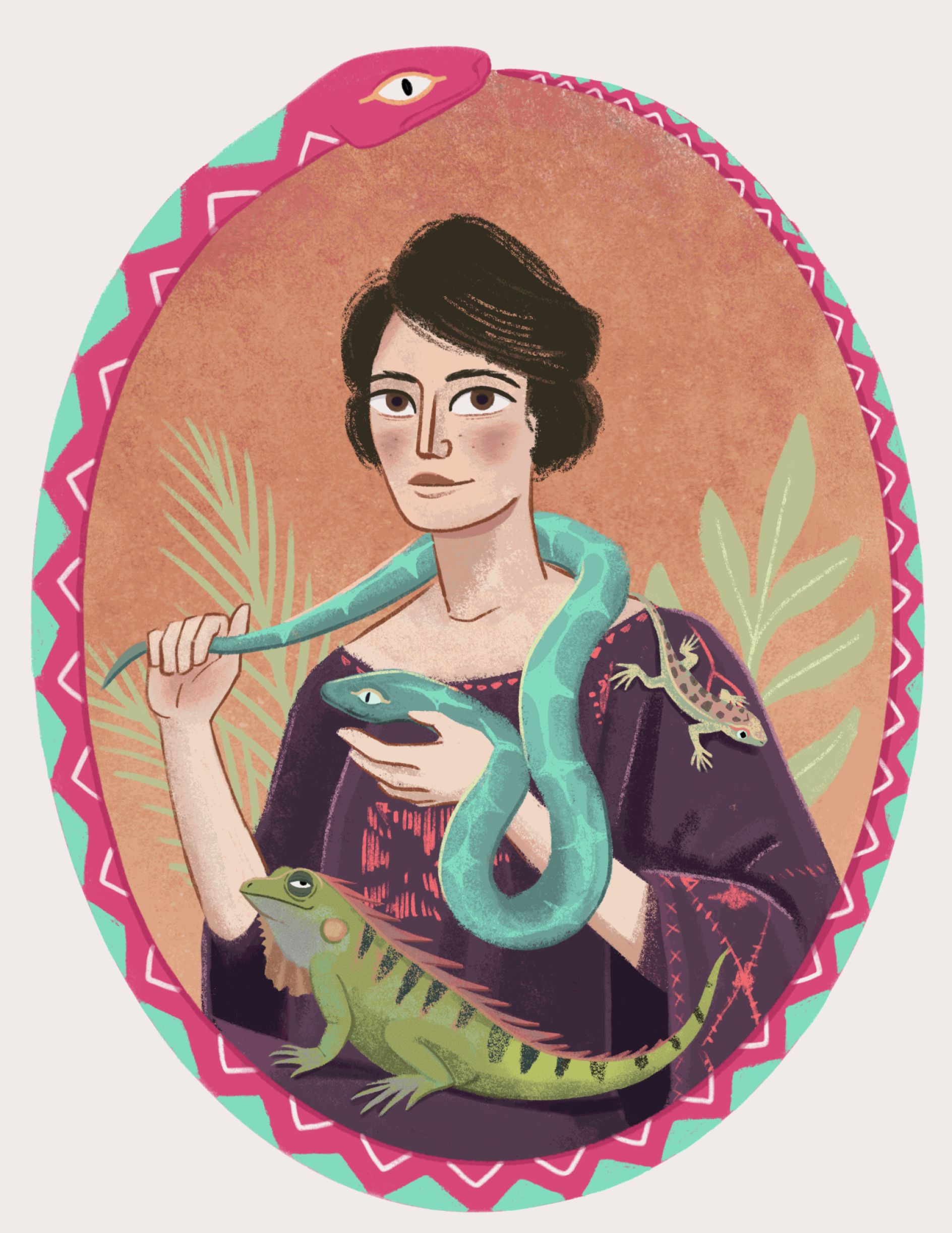 Asia Orlando wants you to stop and take a closer look at her colourful ...