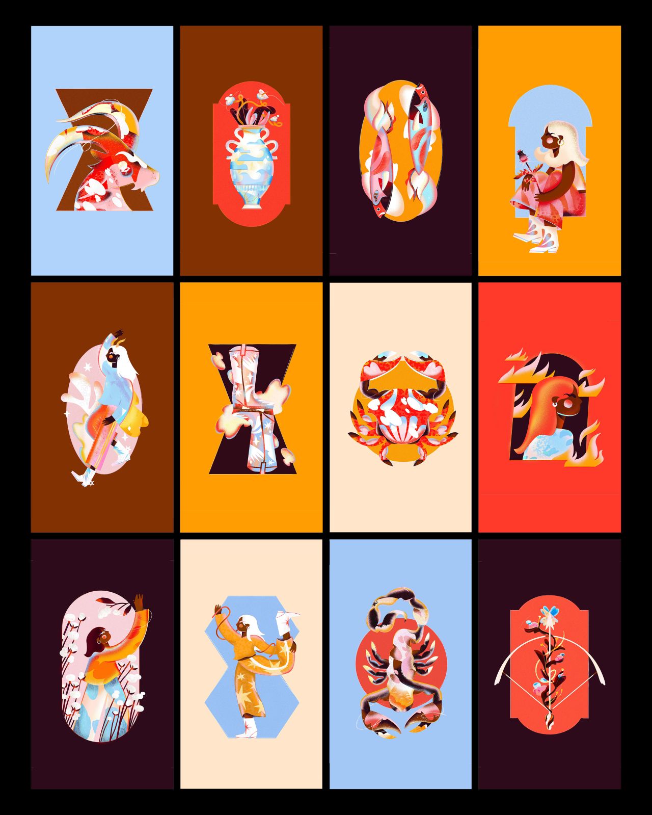 Erin Ruane explores the characters of the Zodiac in her beautifully ...