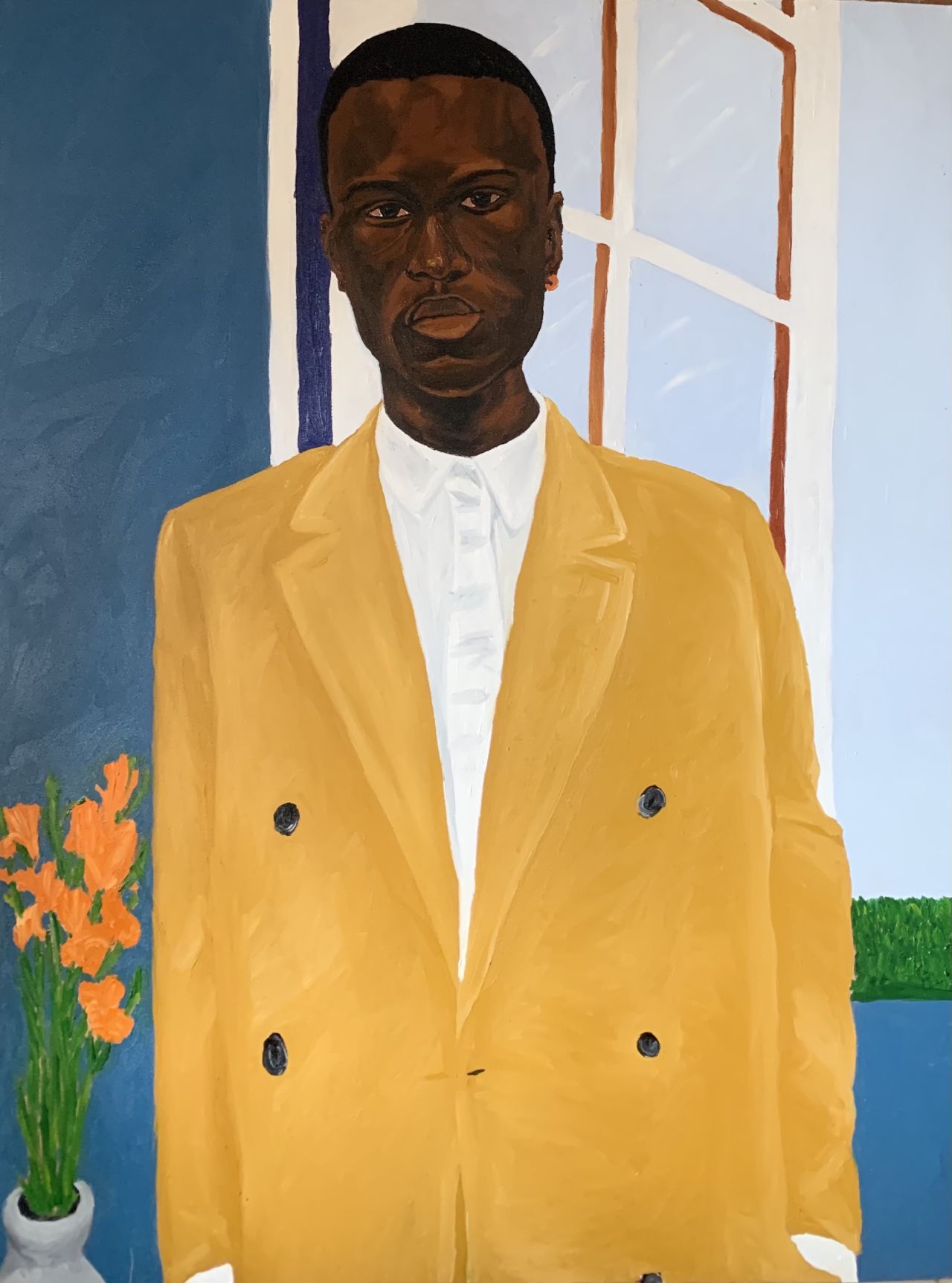 Matthew Eguavoen's figurative paintings spark important conversations ...