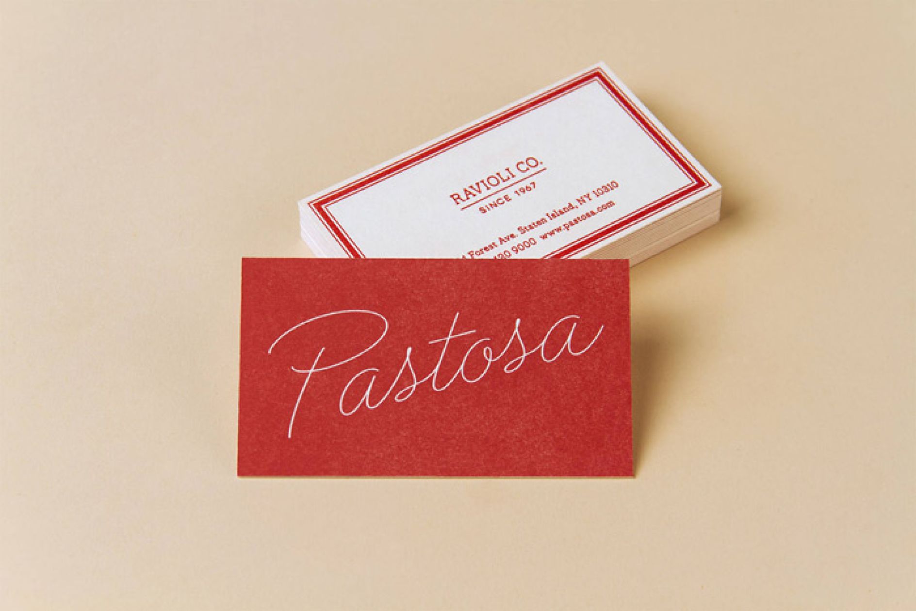 A new brand identity for Pastosa by Naomie Ross & Daniel Renda ...