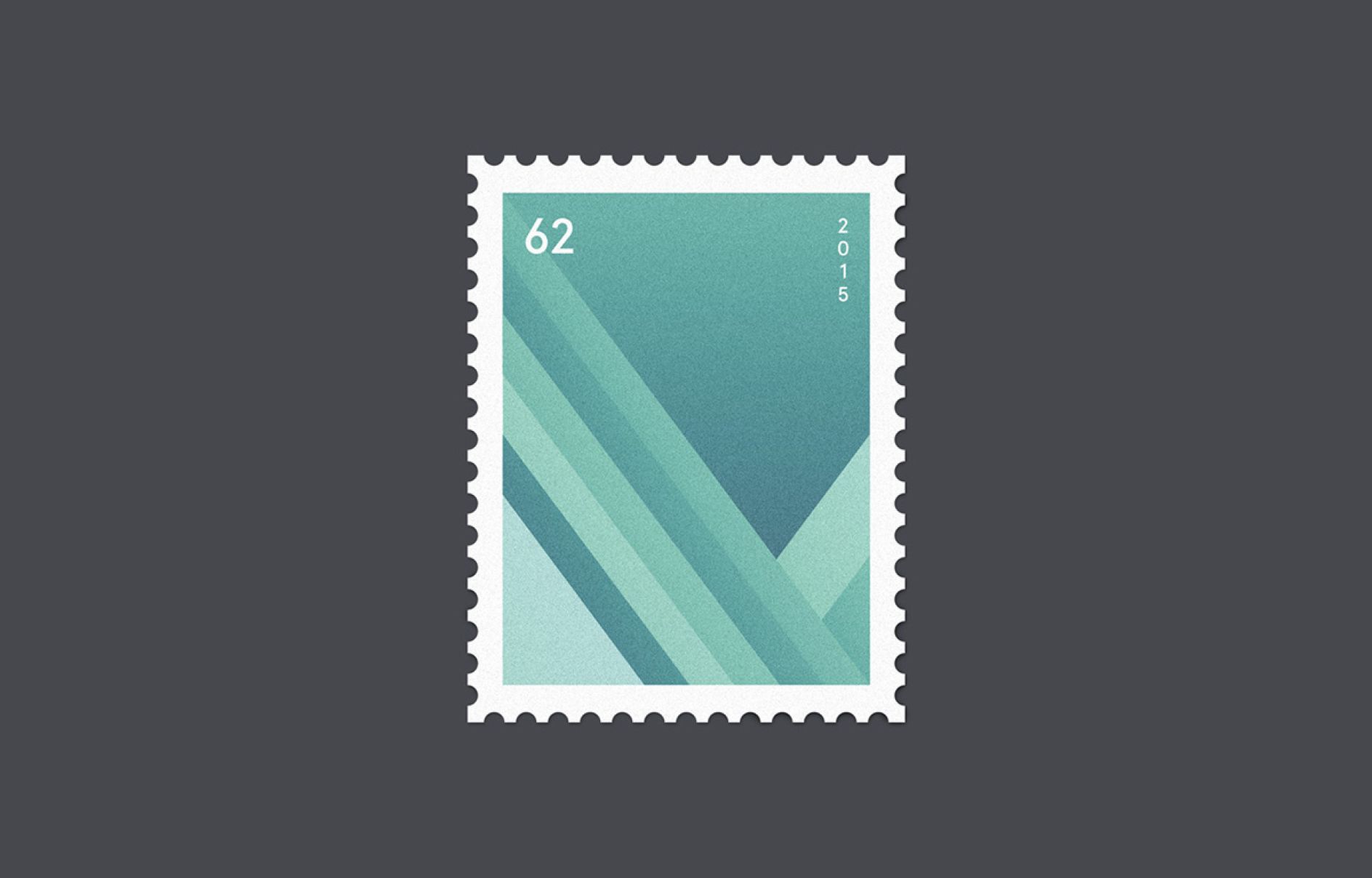 Designer creates series of geometric stamps inspired by the alphabet ...