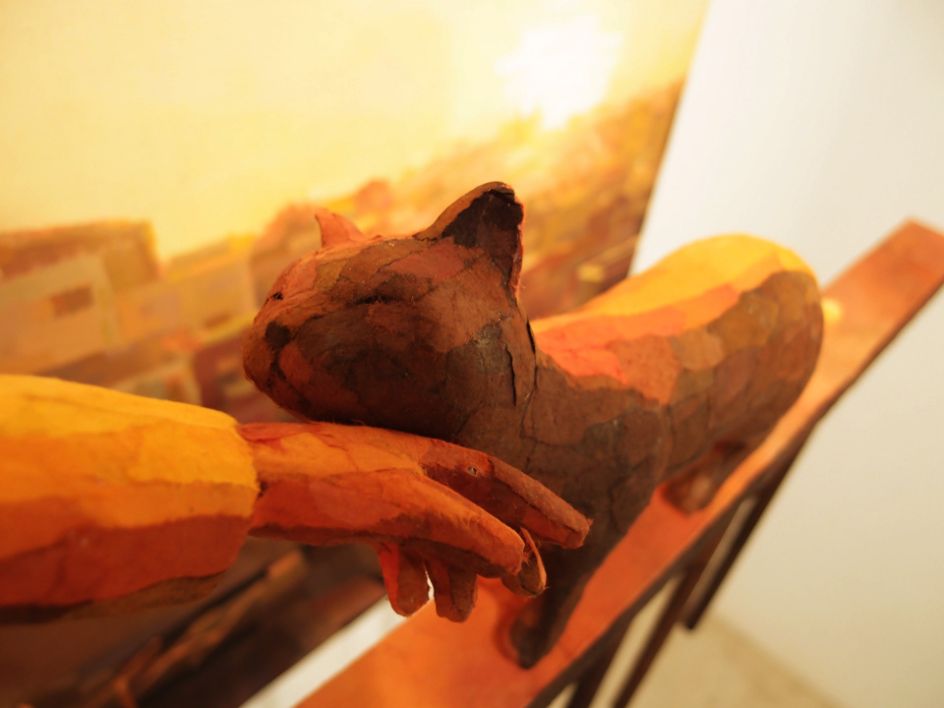 Artist Shintaro Ohata blends sculptures and paintings to create 3D ...