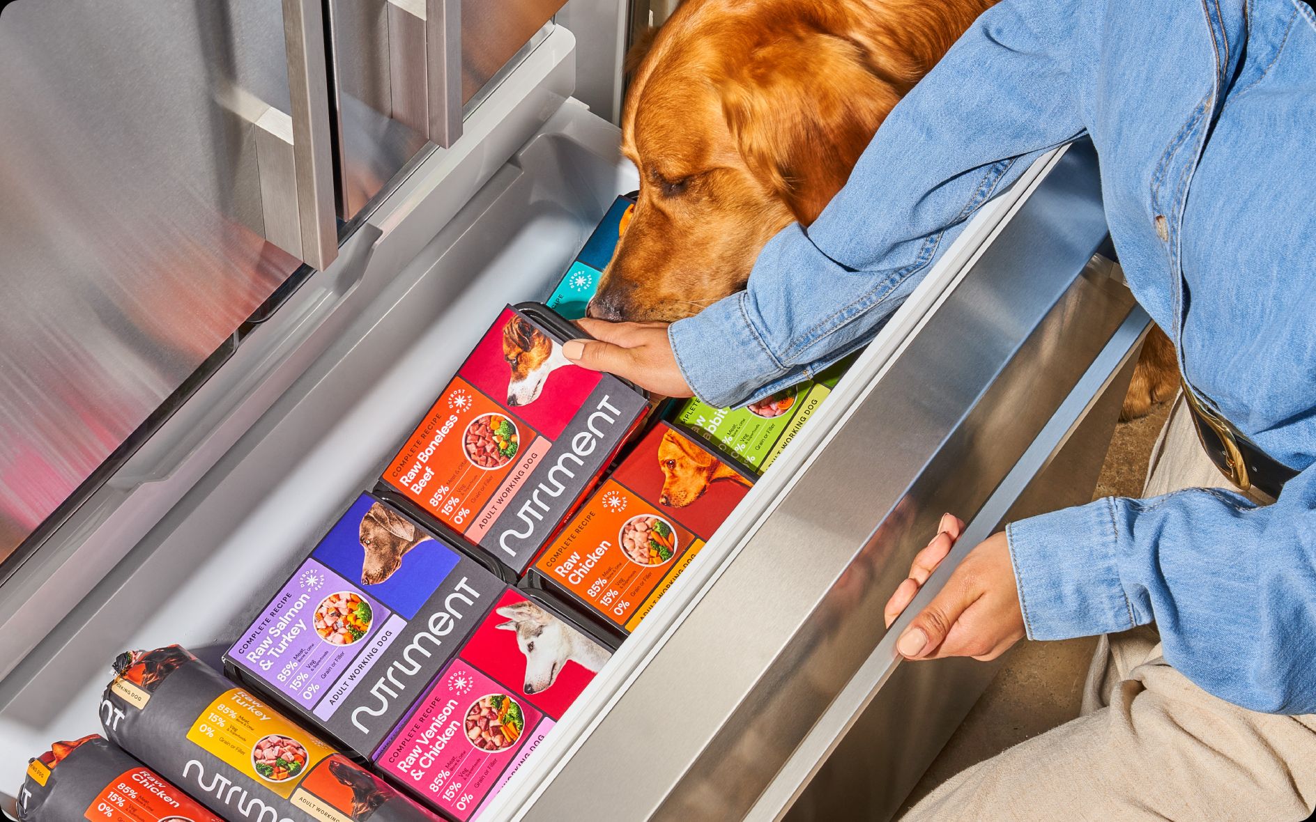 Nutriment’s new identity by Robot Food demystifies raw pet food ...