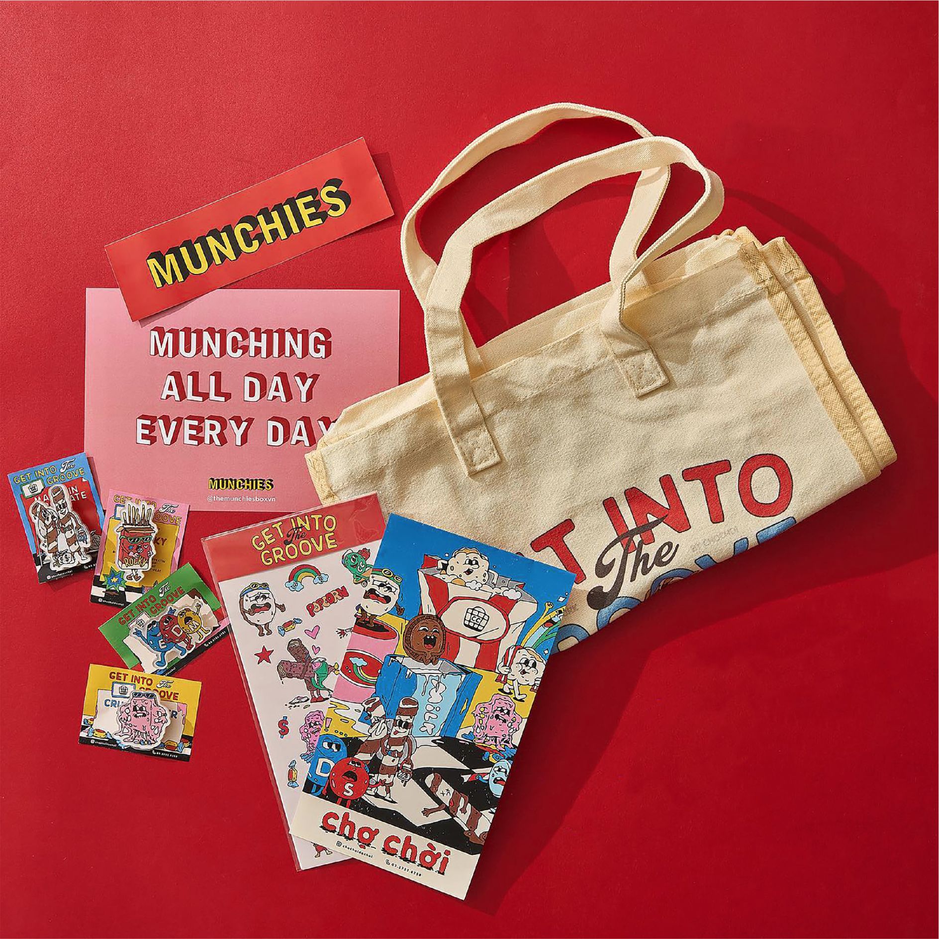 Snack brand Munchies Box turns tasty treats into lovably retro ...