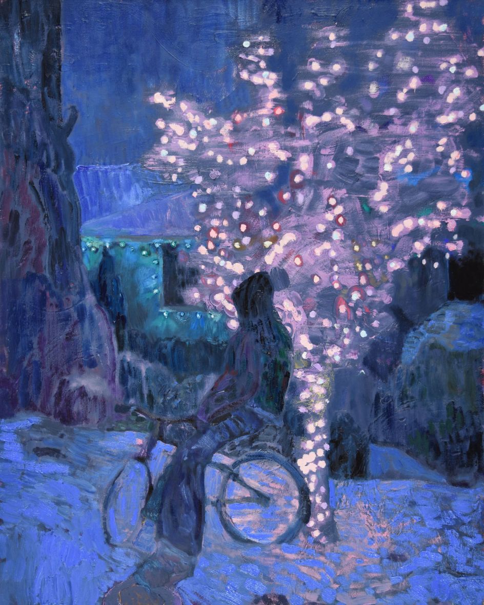 Twilight-lit paintings by Ben Reeves inspired by a Canadian childhood ...