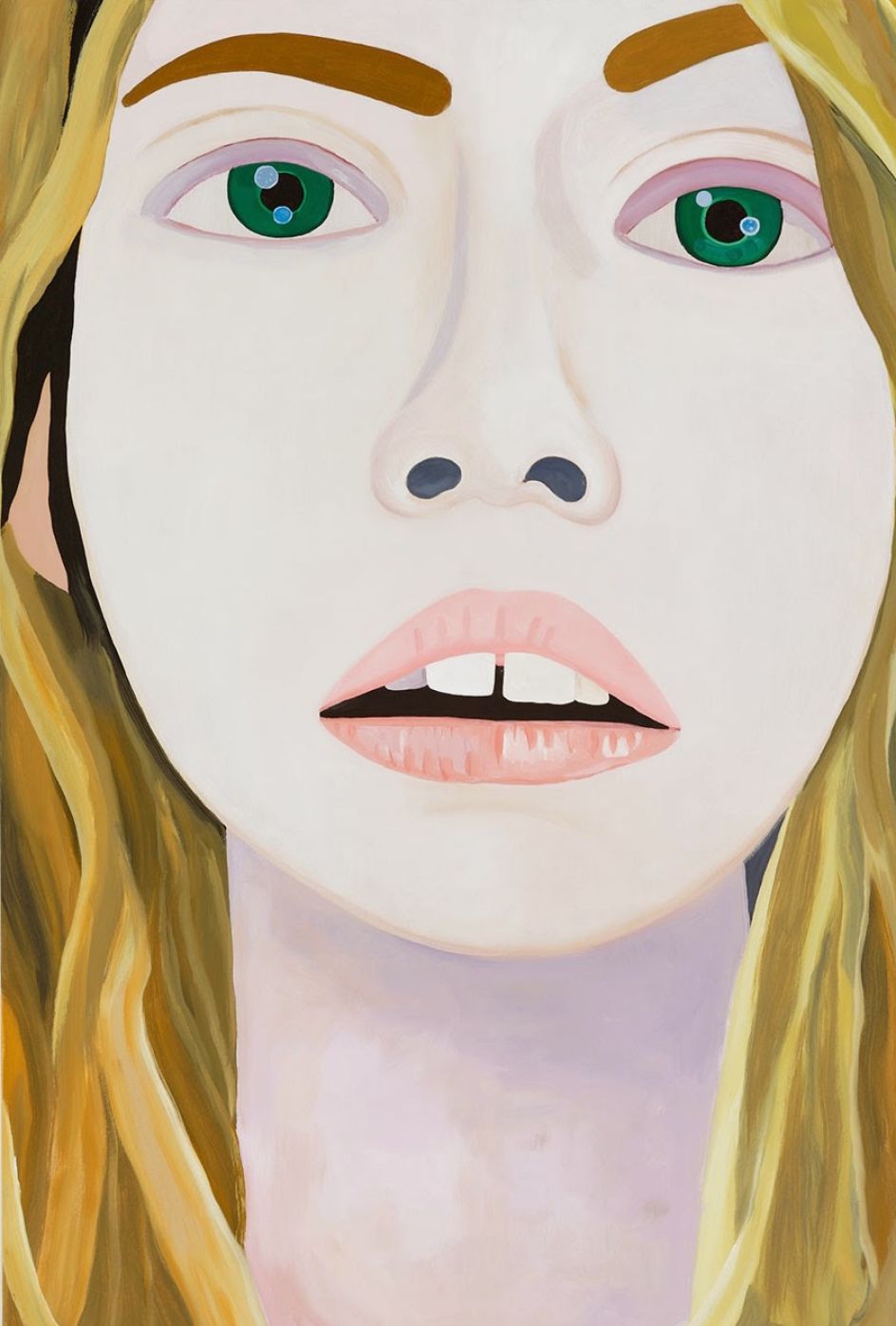 Awkward yet sweet portrait paintings that demand your attention ...