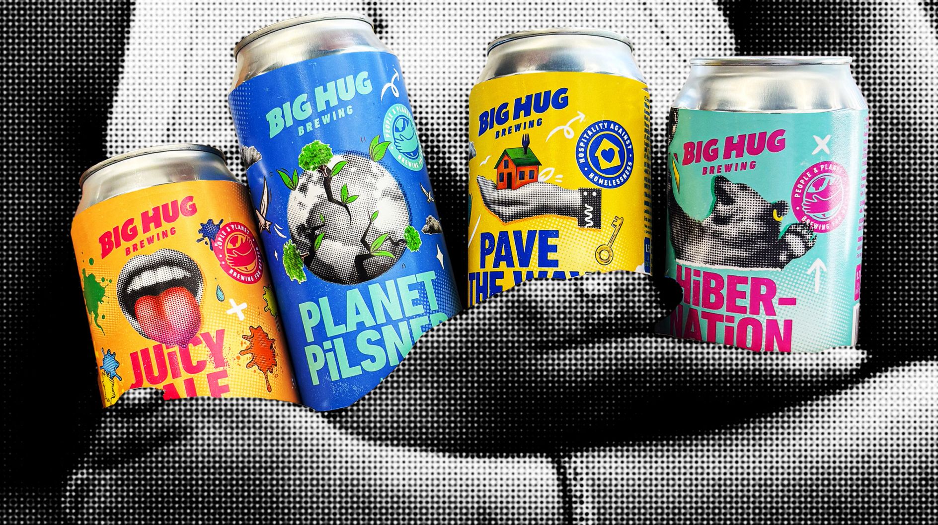 Big Hug gets a rebrand from JDO that puts purpose at the heart of craft ...