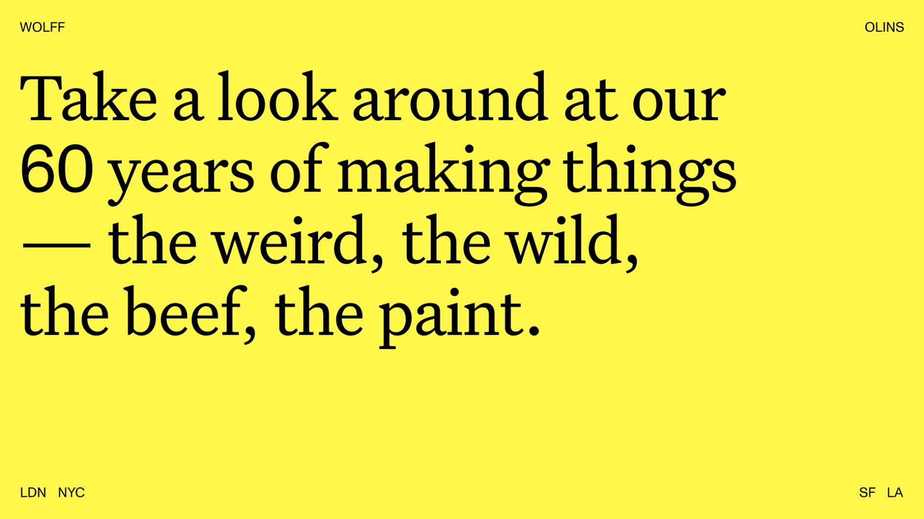 Wolff Olins' new logo brings back a sense of fun to agency branding ...