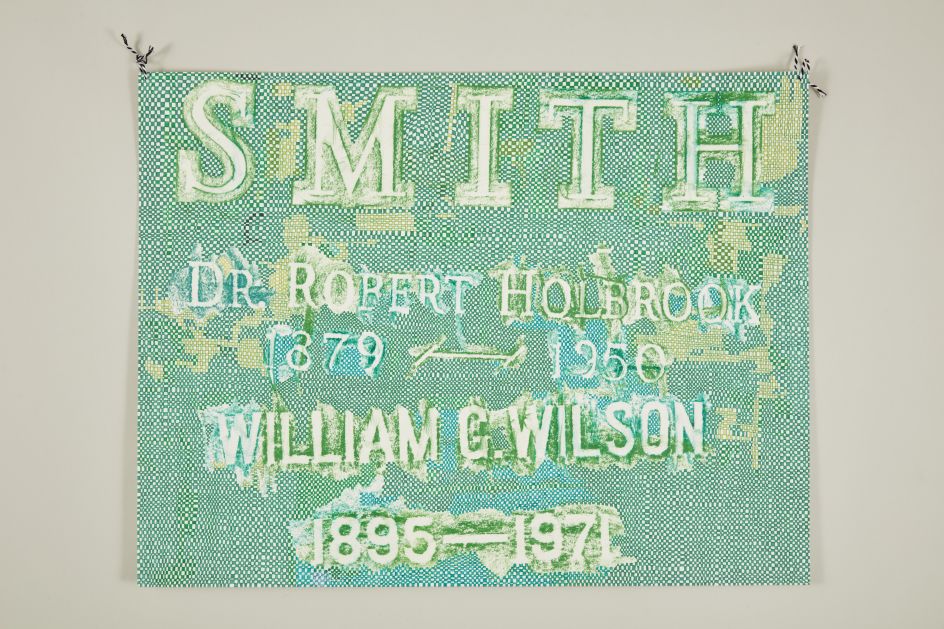 Scott Covert's gravestone artworks function like printing plates ...