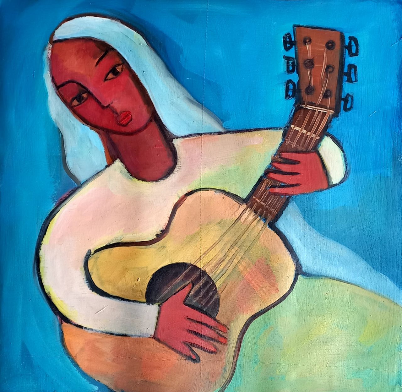 Alemayehu Regasa Wariyo's paintings capture the freedom and openness of ...