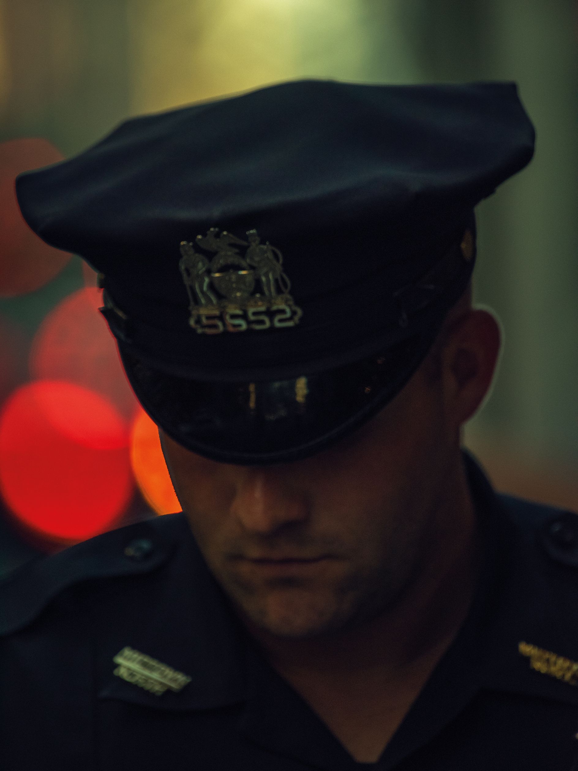 Christopher Anderson's poignant photographs of New York City cops ...