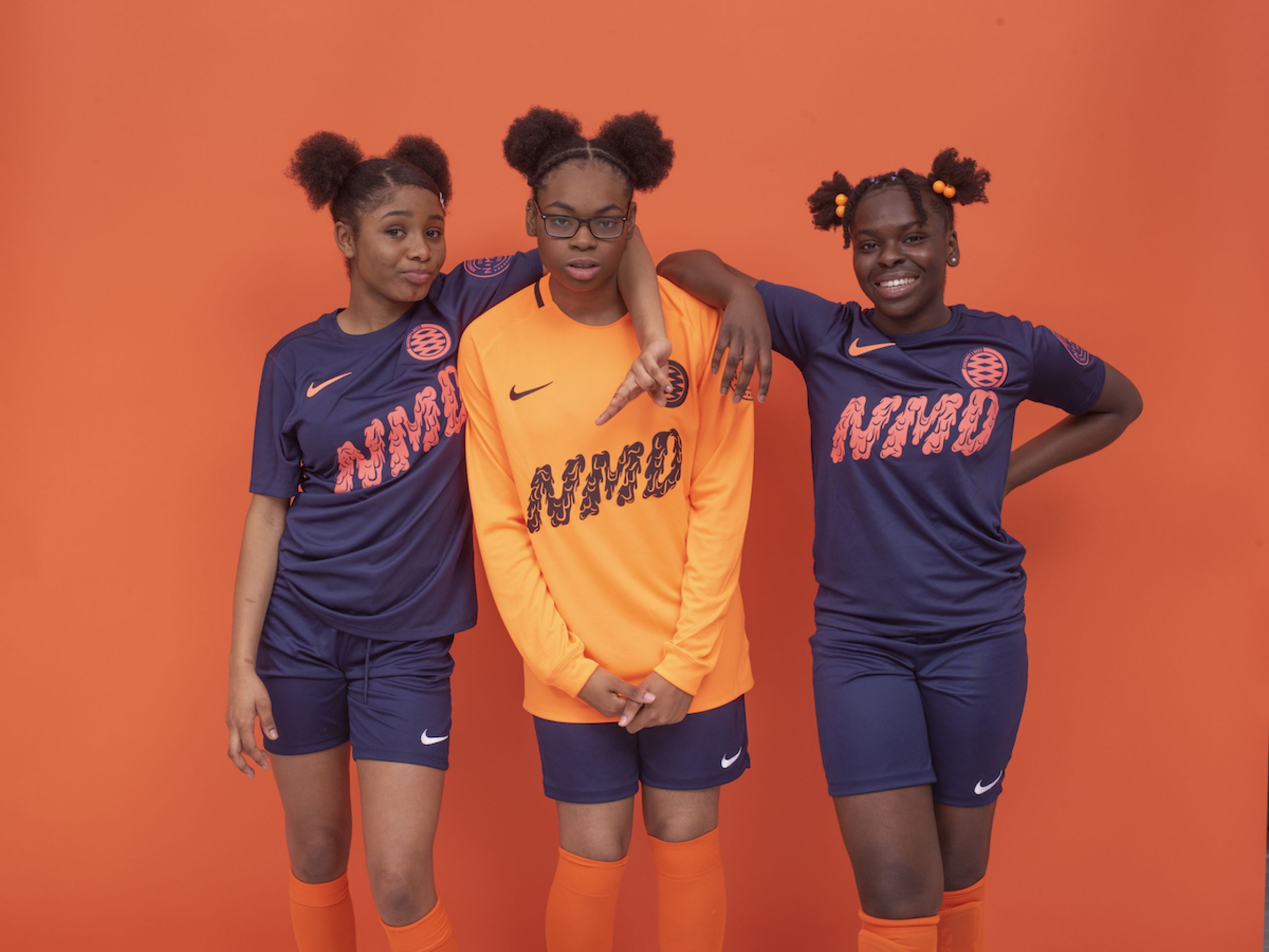 East London women's community football club Hackney Laces unveils new kit designs with attitude ...