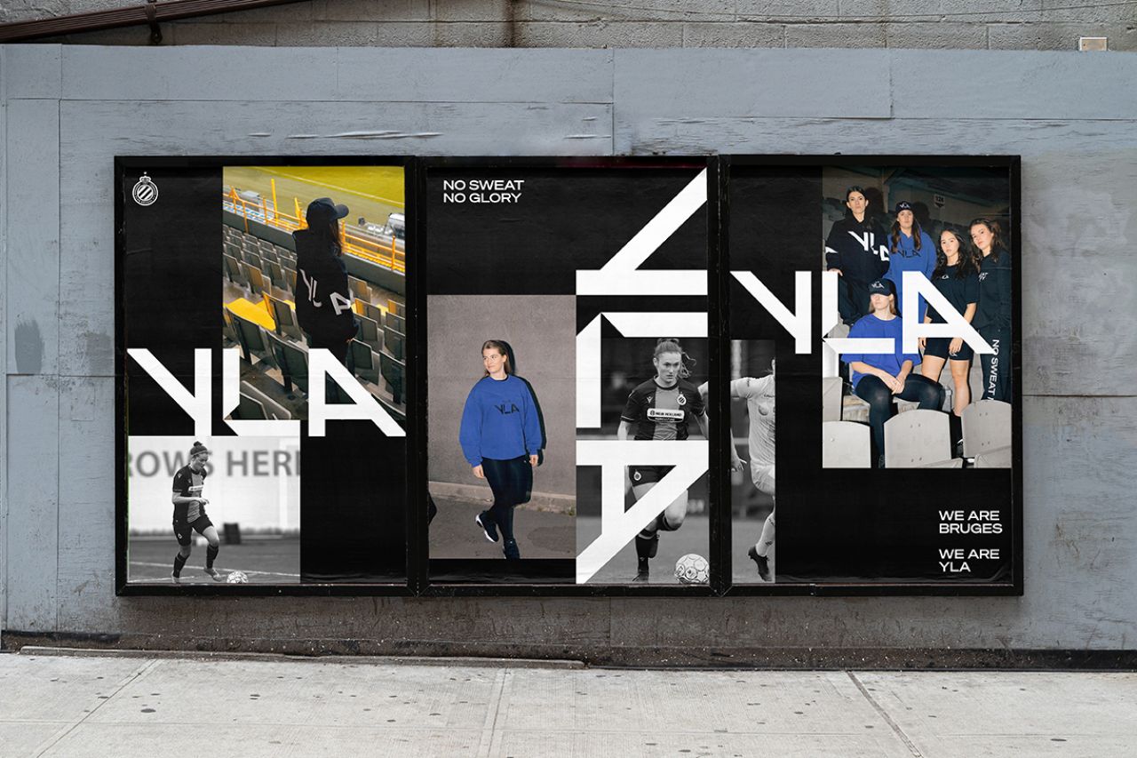 Club Brugge and Studio Dumbar rebrand its women's soccer team as Club ...