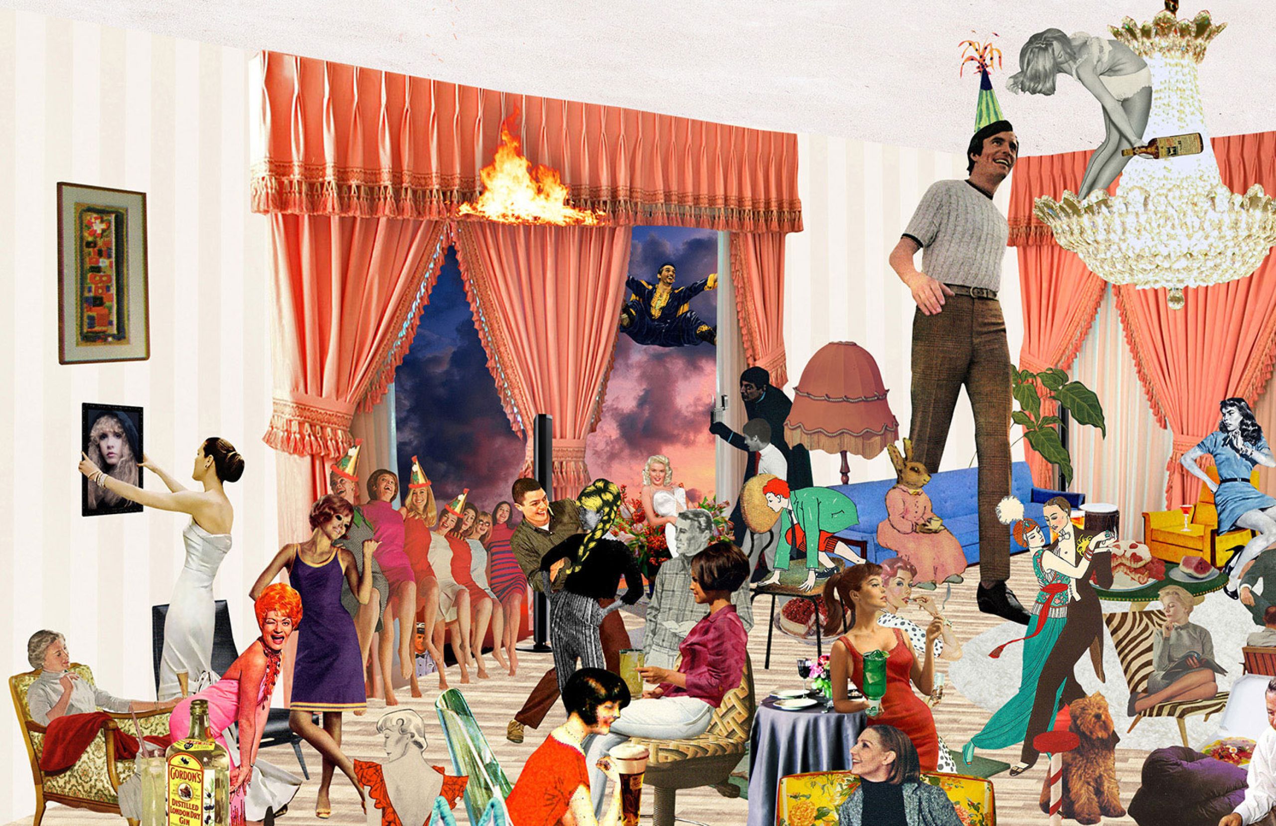 The gigantic party that contains a thousand layers of drunken ...