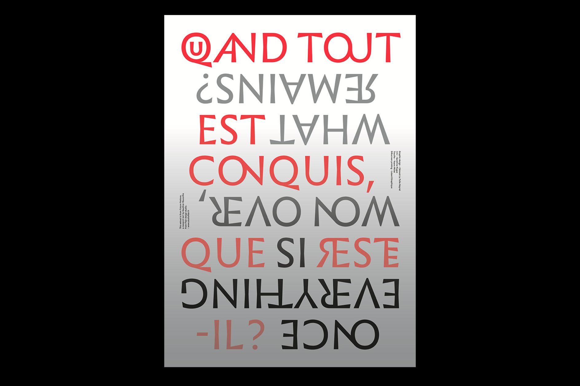 The French graphic designer whose work questions 'notions of the future ...