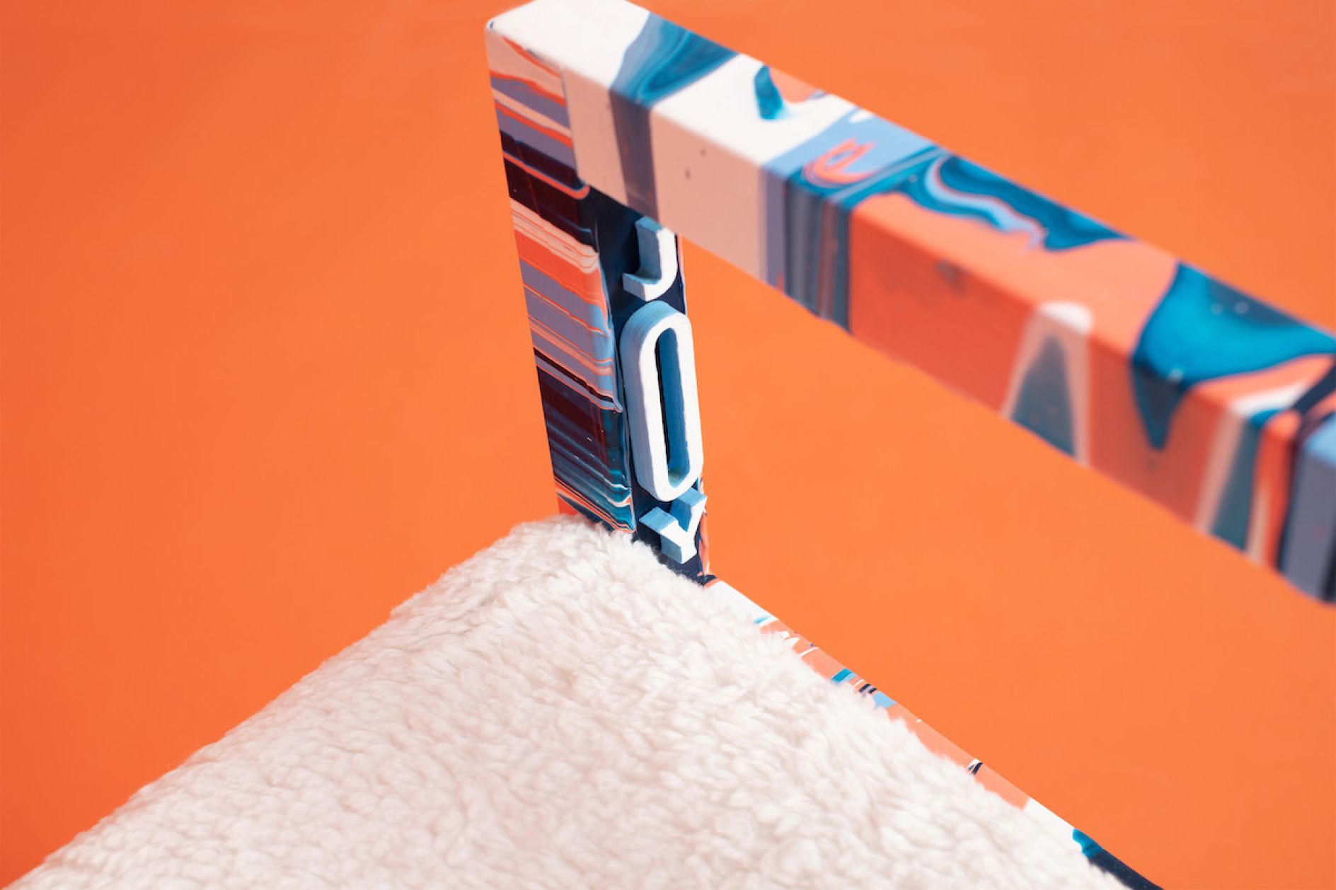 Craig Black creates joy-focused bold typographic chair designs ...