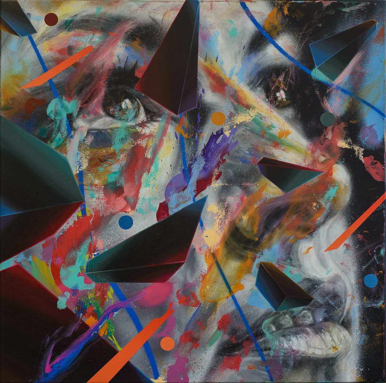 Half A World Passed Me By: Artist David Walker unveils colourful new ...