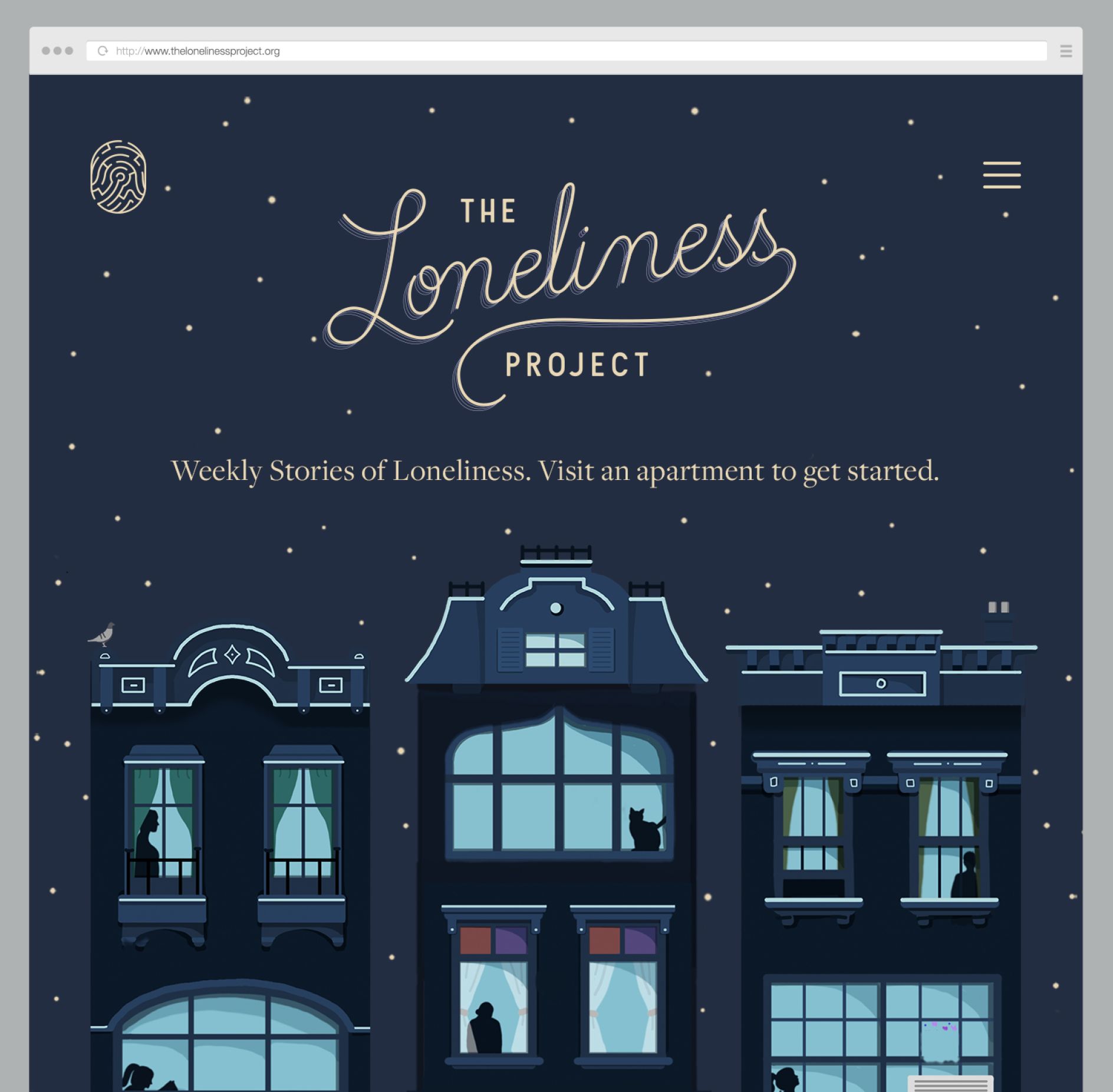 Graphic designer tackles issue of wide-spread loneliness in moving ...