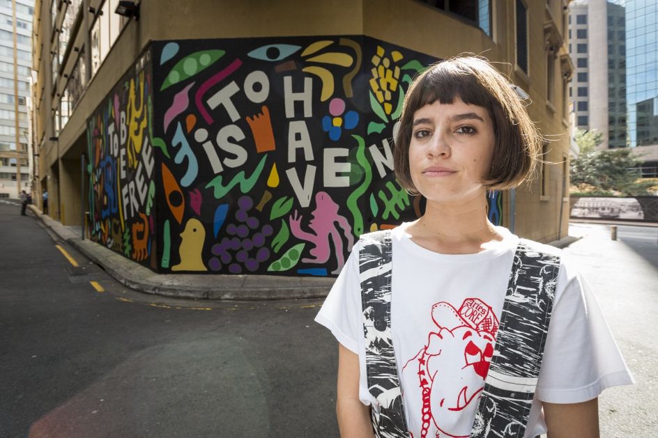 Artist explores human rights and freedom with Sydney's latest street ...