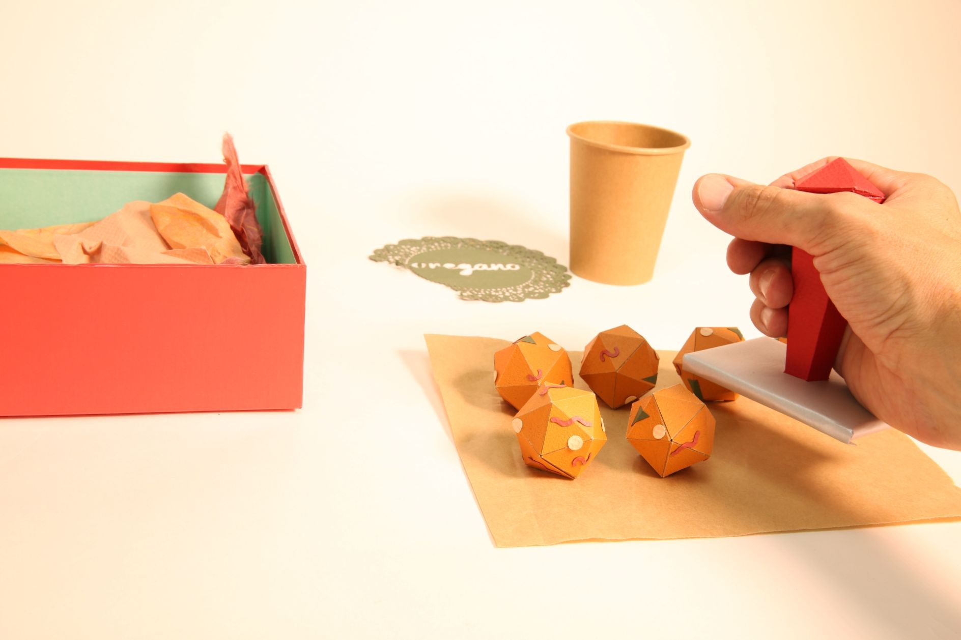 Papermeal: Melbourne's Yelldesign crafts paper food to animate full ...