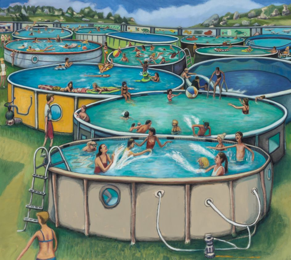 Paintings by Rob Thom that celebrate 'American absurdity' and shameless ...